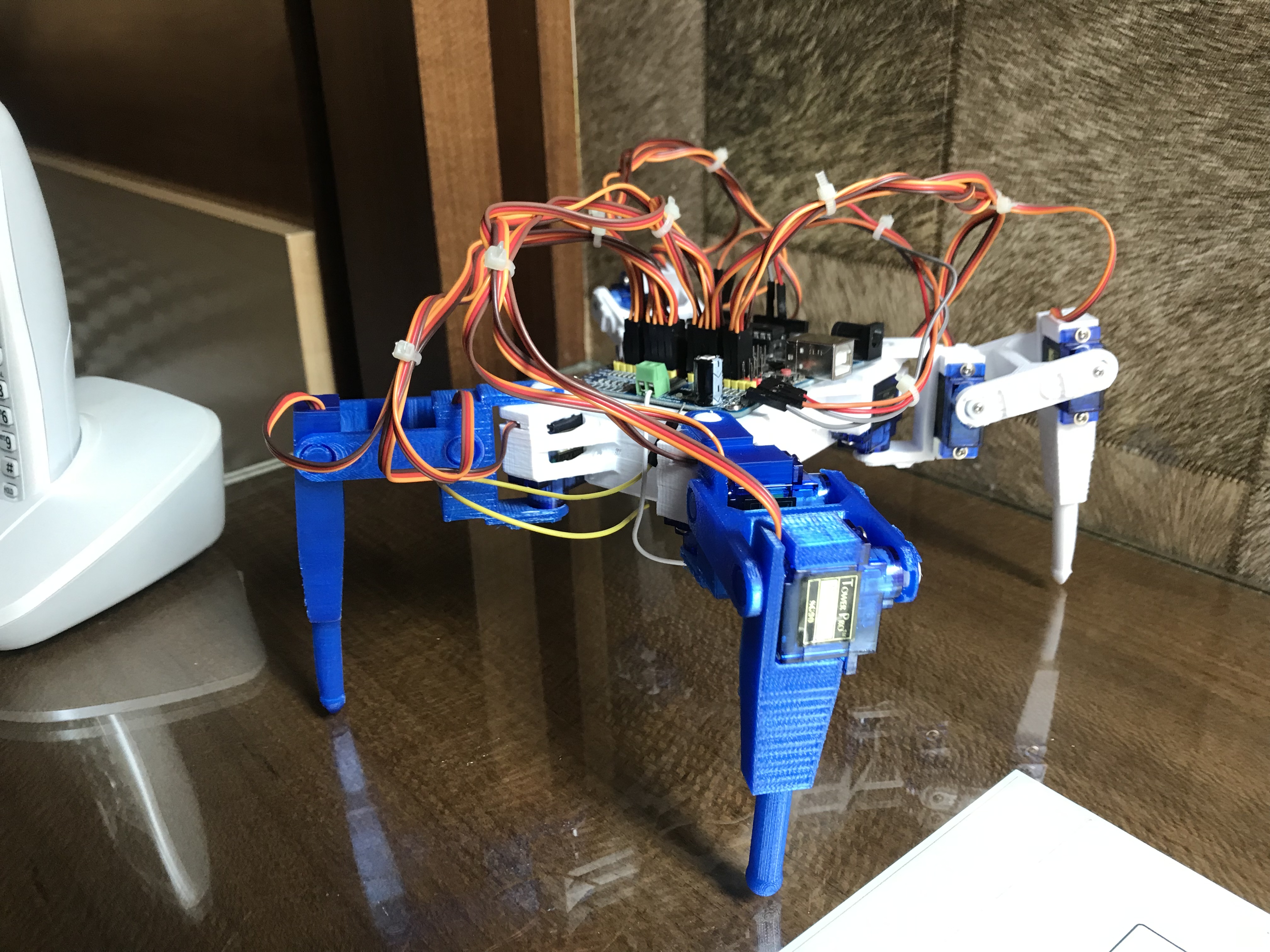 3D Printed Quadruped : 6 Steps - Instructables