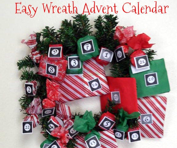 Easy Advent Calendar Wreath : 6 Steps (with Pictures) - Instructables