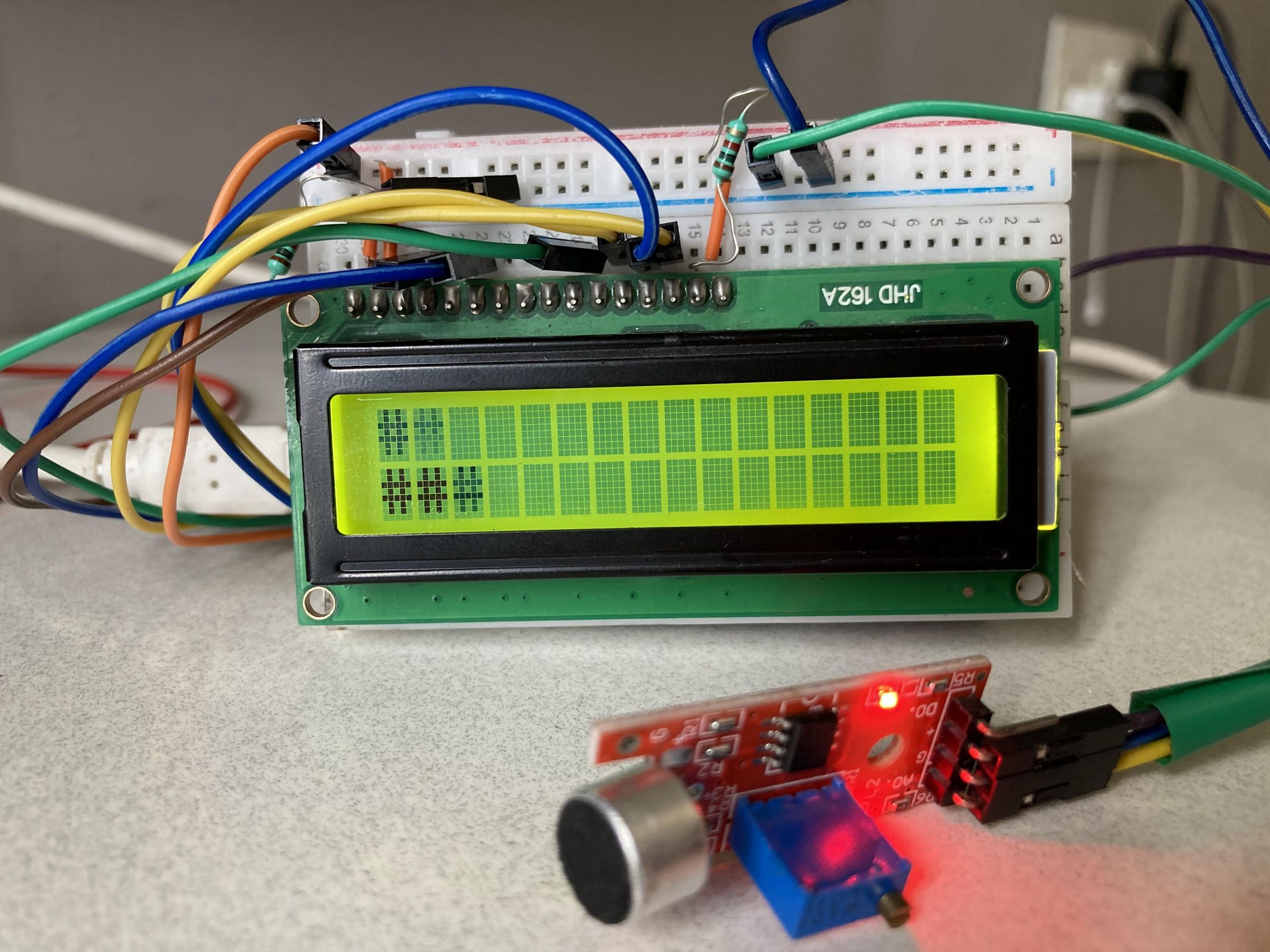 Audio Visualizer With an LCD Display : 4 Steps (with Pictures ...