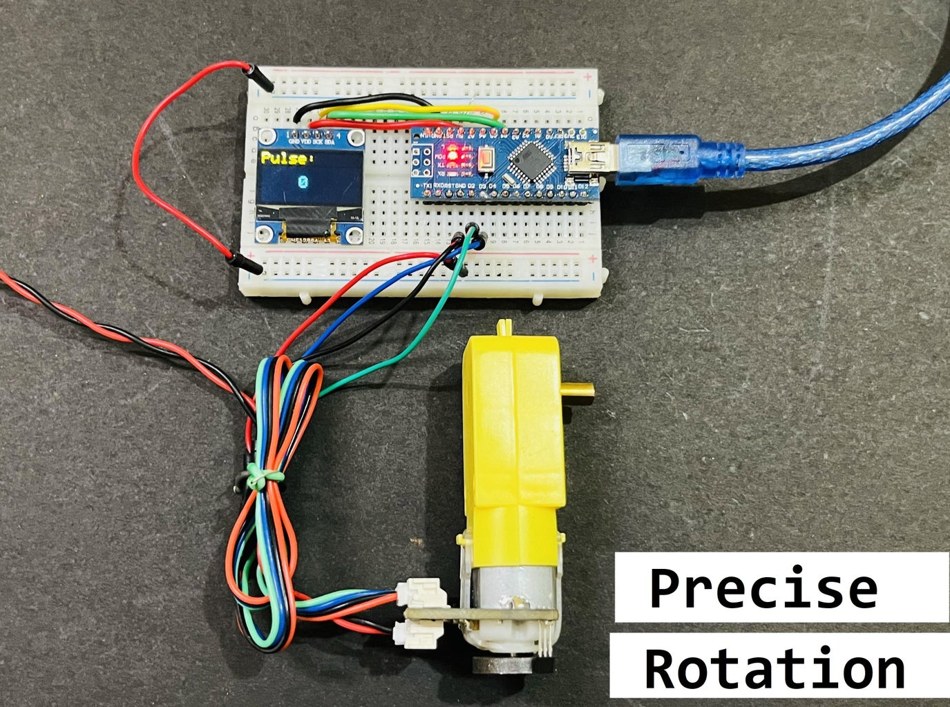 BO Motor With Encoder Gives Precise Movement : 8 Steps - Instructables BO Motor With Encoder Gives Precise Movement : 8 Steps - Instructables