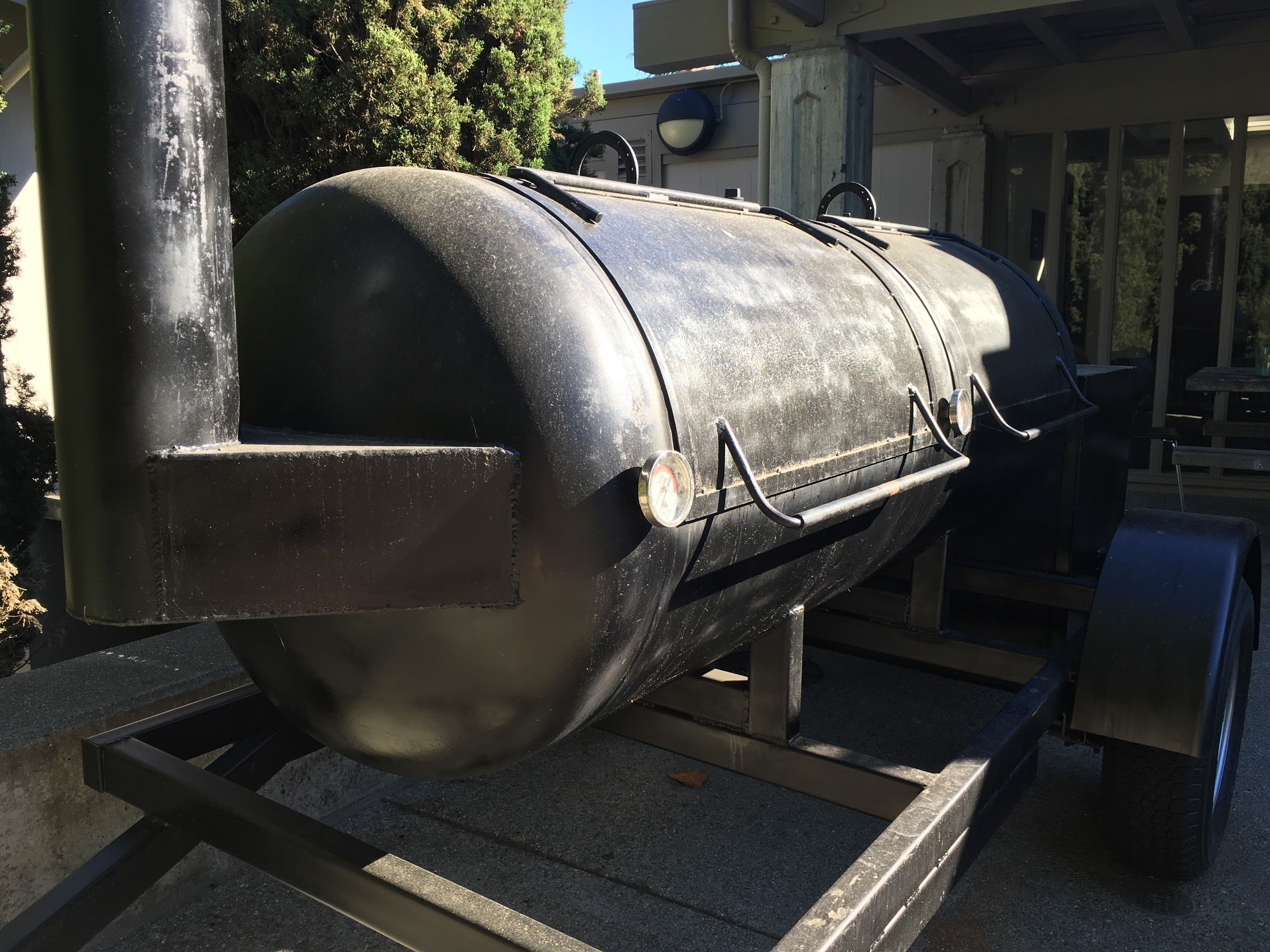 Build a Professional Barbecue Smoker : 14 Steps (with Pictures ...