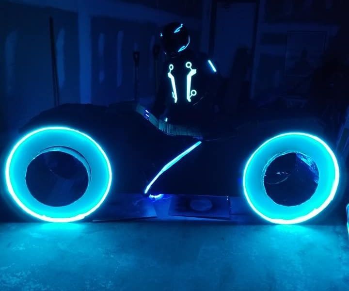 Tron Light Cycle...I Fight for the Users. : 8 Steps (with Pictures ...