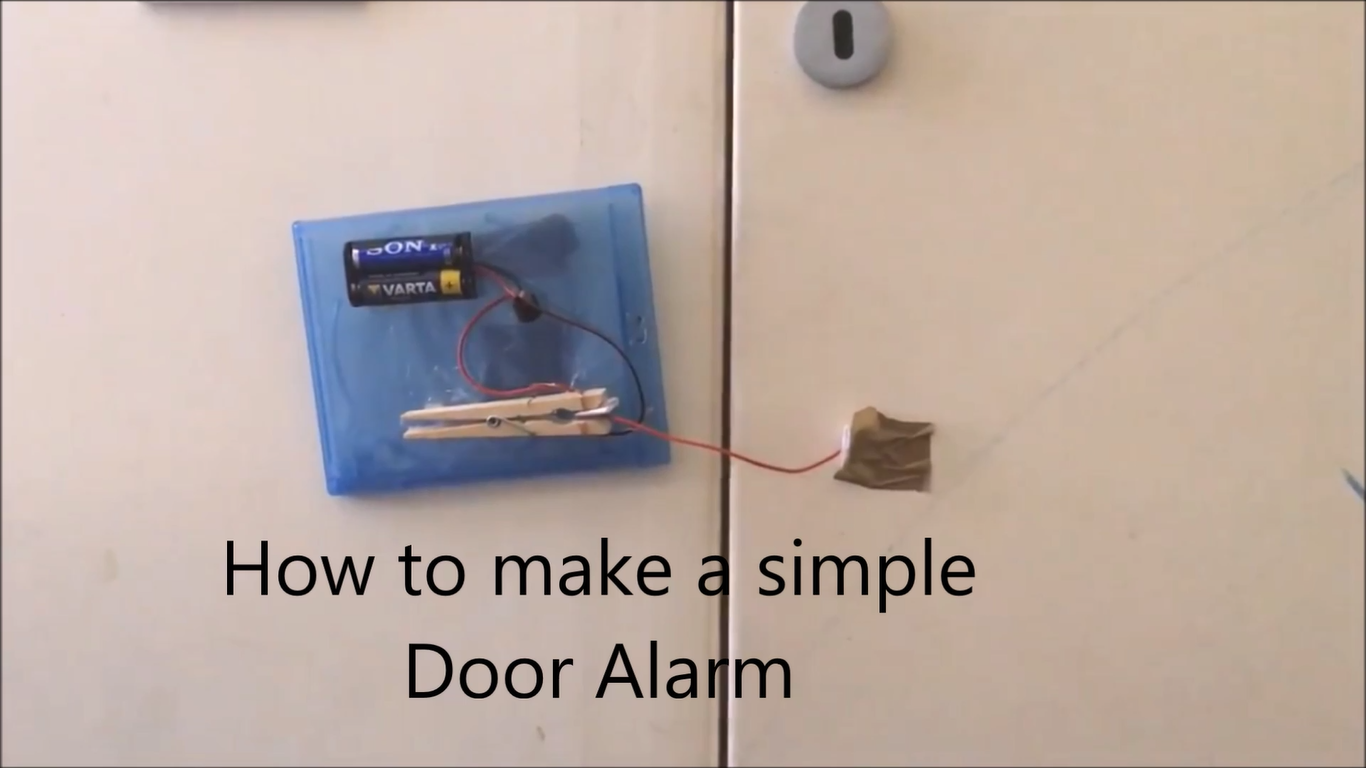How to Make a Simple Door Alarm : 4 Steps - Instructables