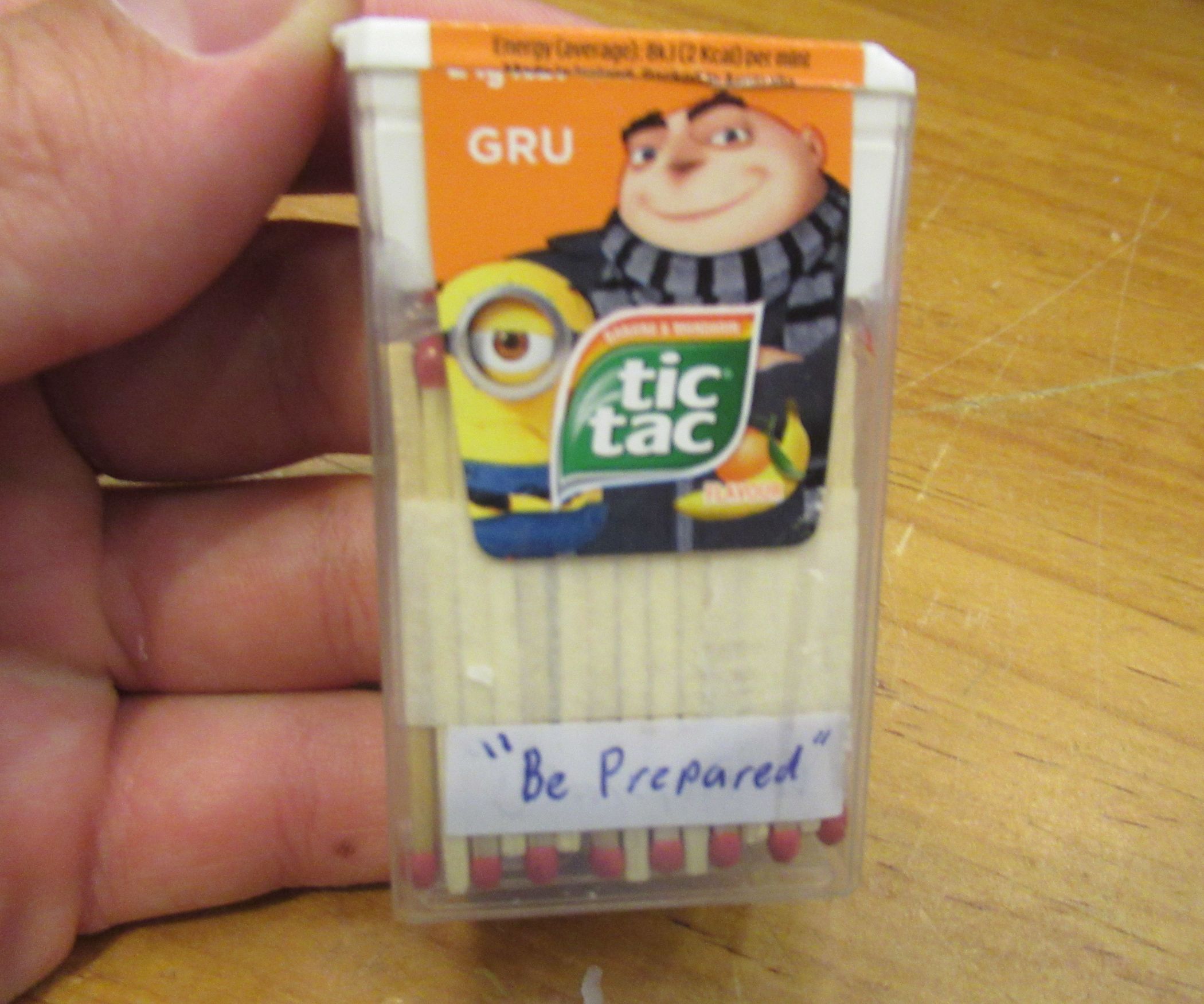 Mini Survival Kit in a Tick-tack Box : 5 Steps - Instructables