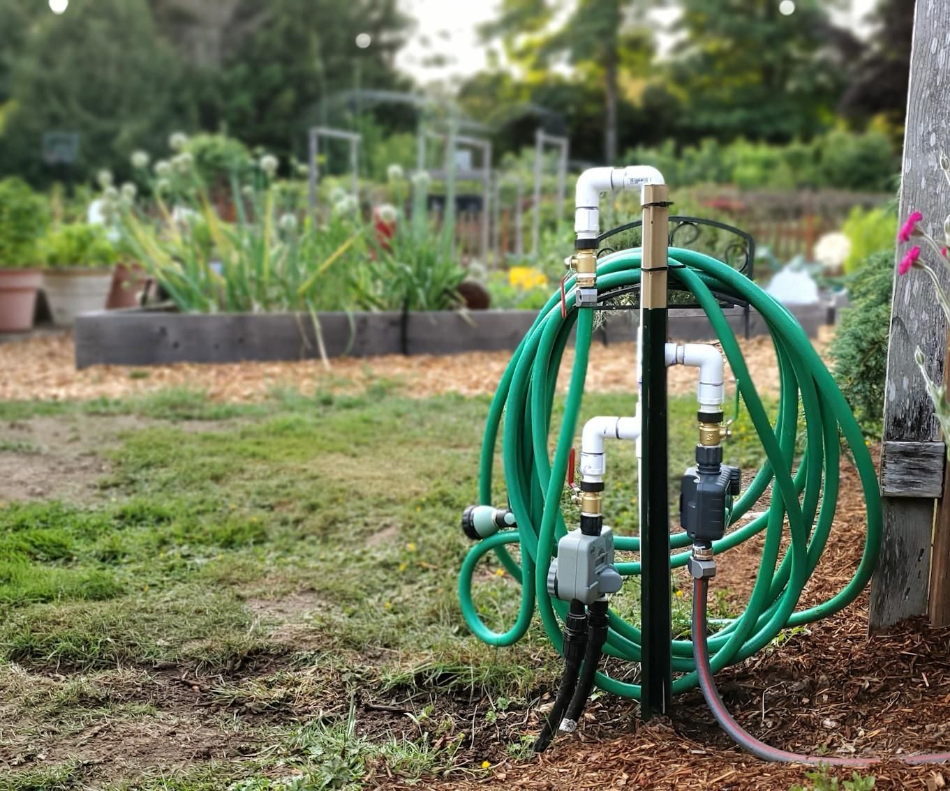 How to Add a Spigot/Water Line & Faucet in Your Backyard : 9 Steps ...