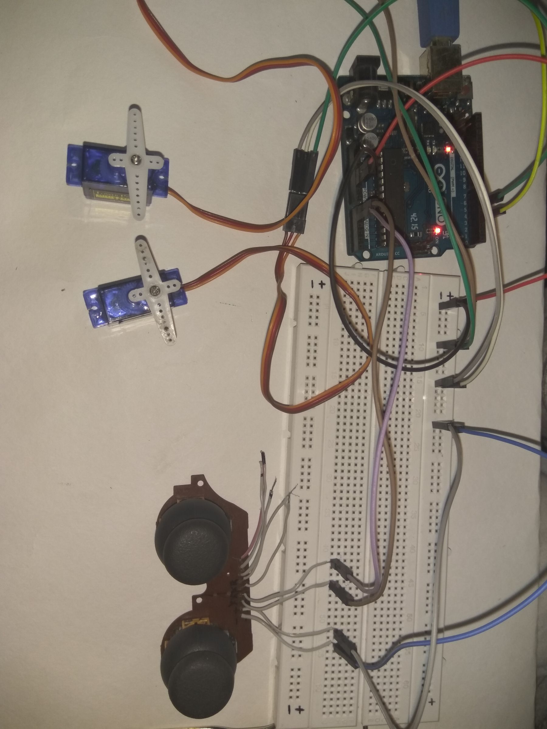 Controlling 2 Servos Using Analog Joystick. : 5 Steps (with Pictures ...