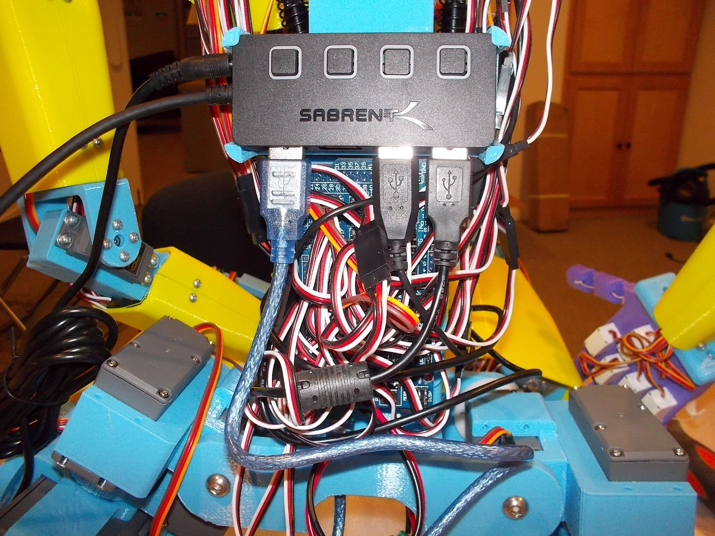 ASPIR: Full-Size 3D-Printed Humanoid Robot : 80 Steps (with Pictures ...