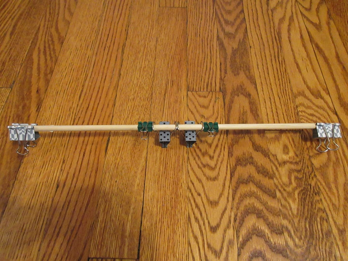 Make a Passive Ramp Walker Toy Using Binder Clips and Wooden Dowel ...