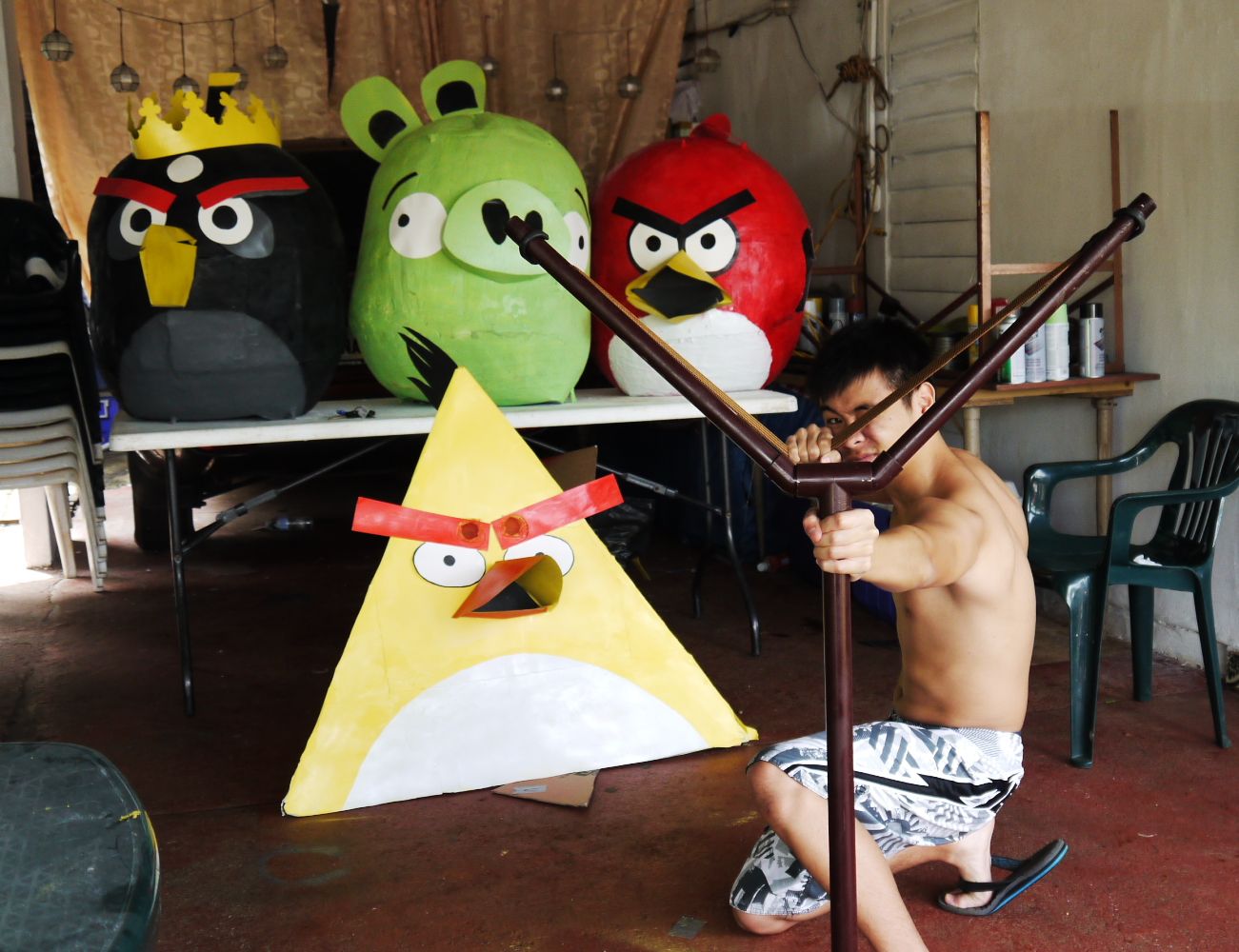 Paper Mache Angry Birds Costume! - Instructables