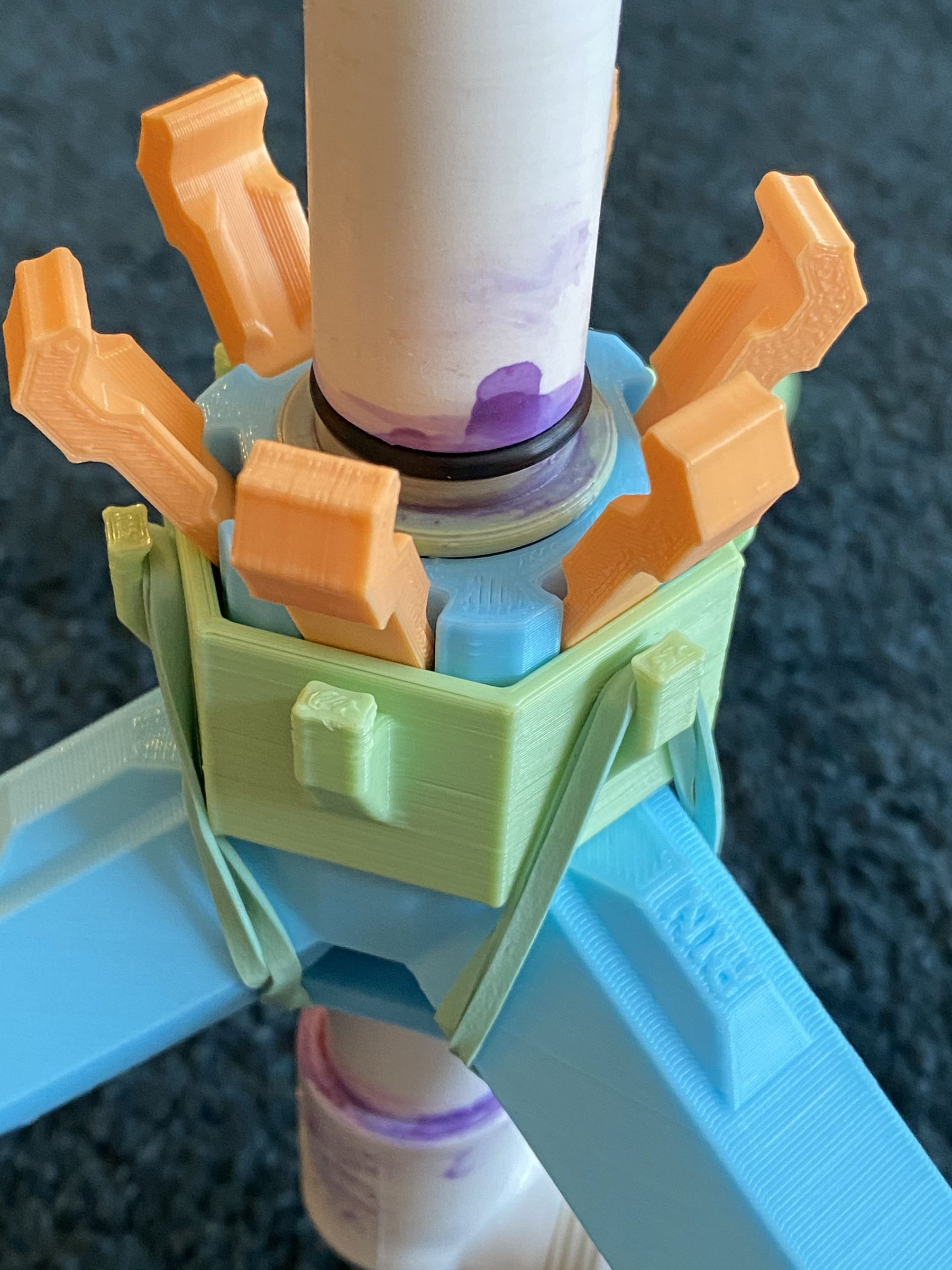 3D Printed Bottle Rocket Launcher (OLD BETA VERSION) : 9 Steps (with ...