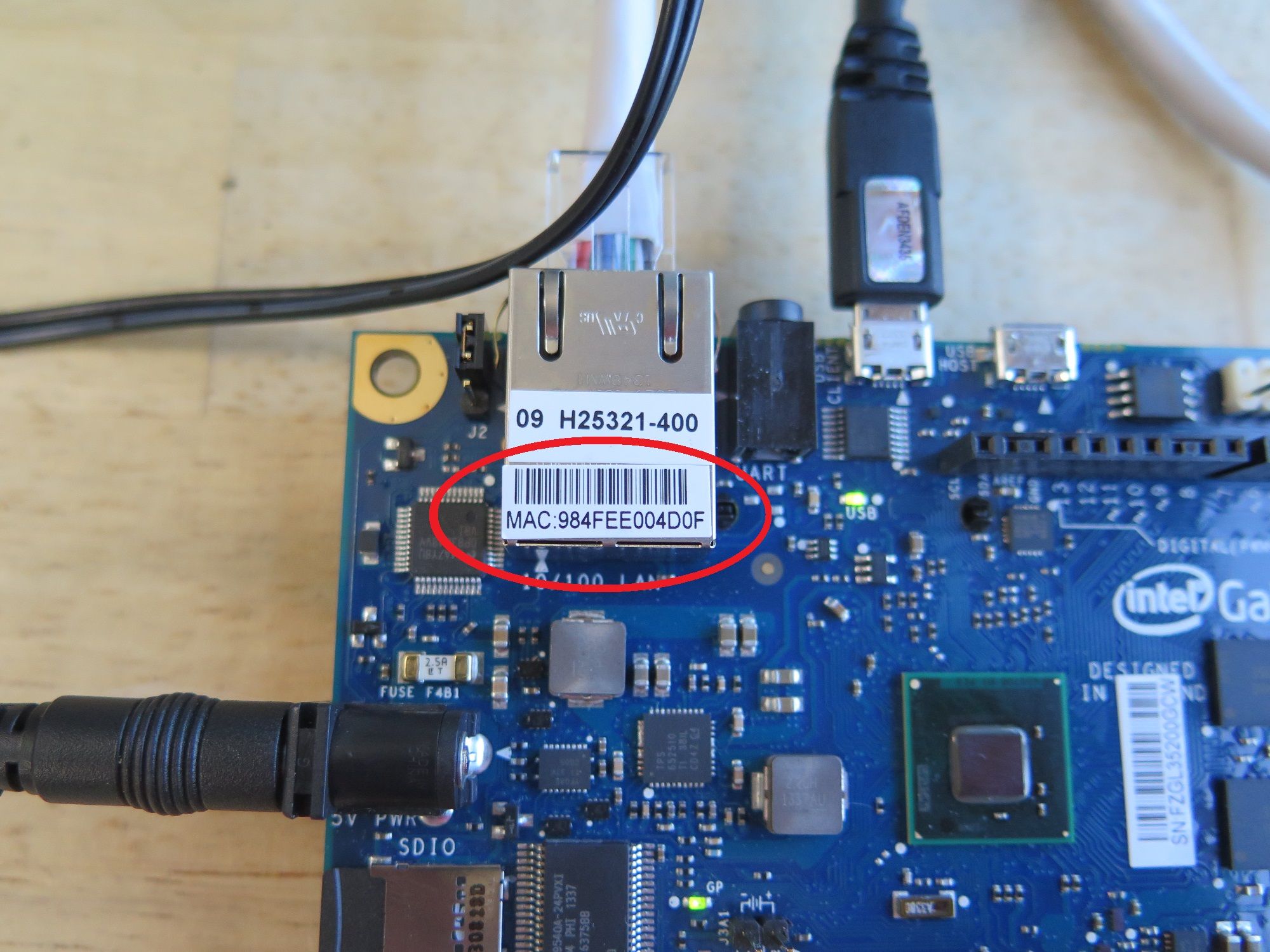 Galileo - Connect to Linux OS With an Ethernet Cable : 5 Steps ...