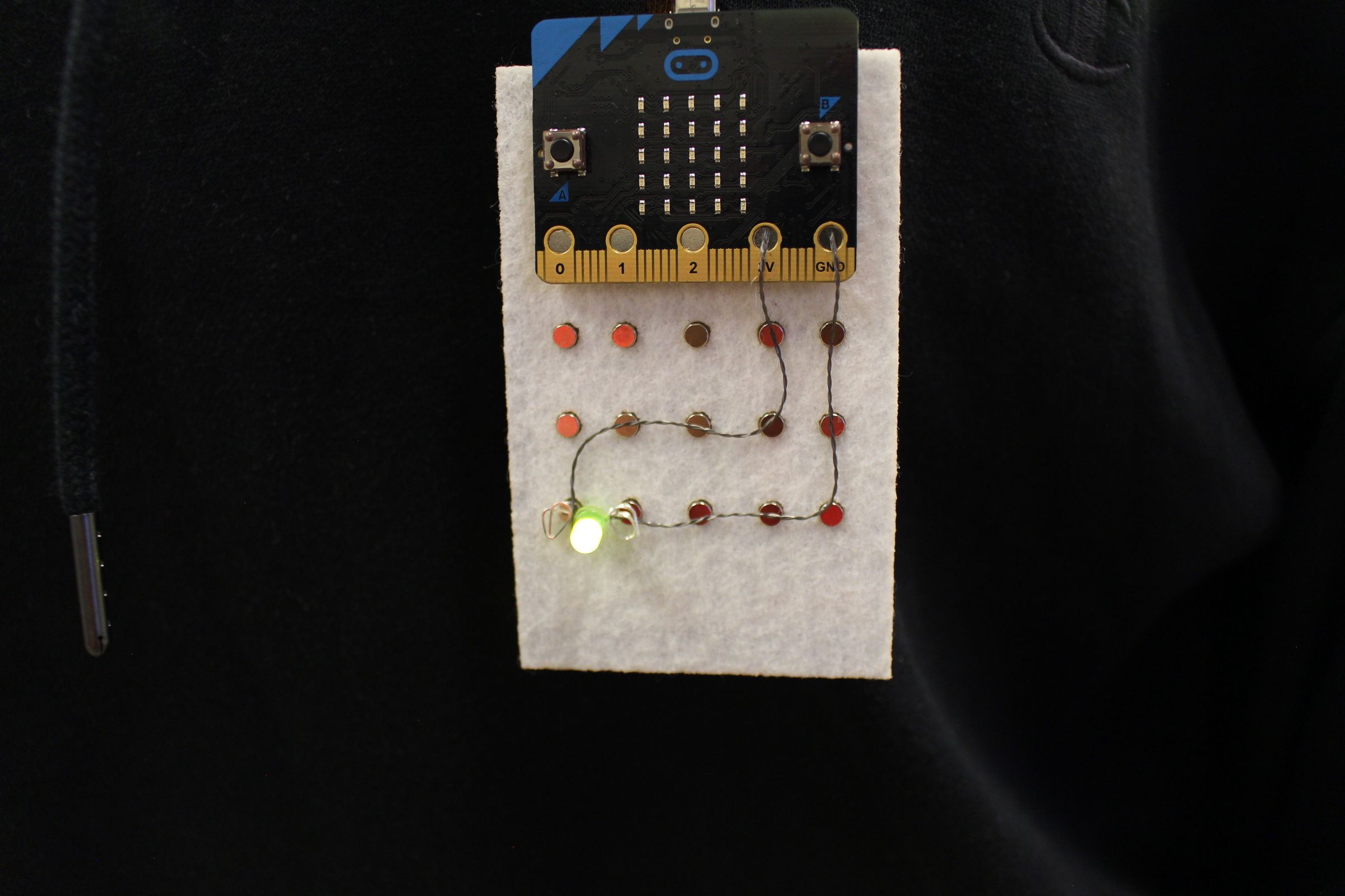 The ThreadBoard: Micro:bit E-Textile Prototyping Board : 5 Steps (with ...