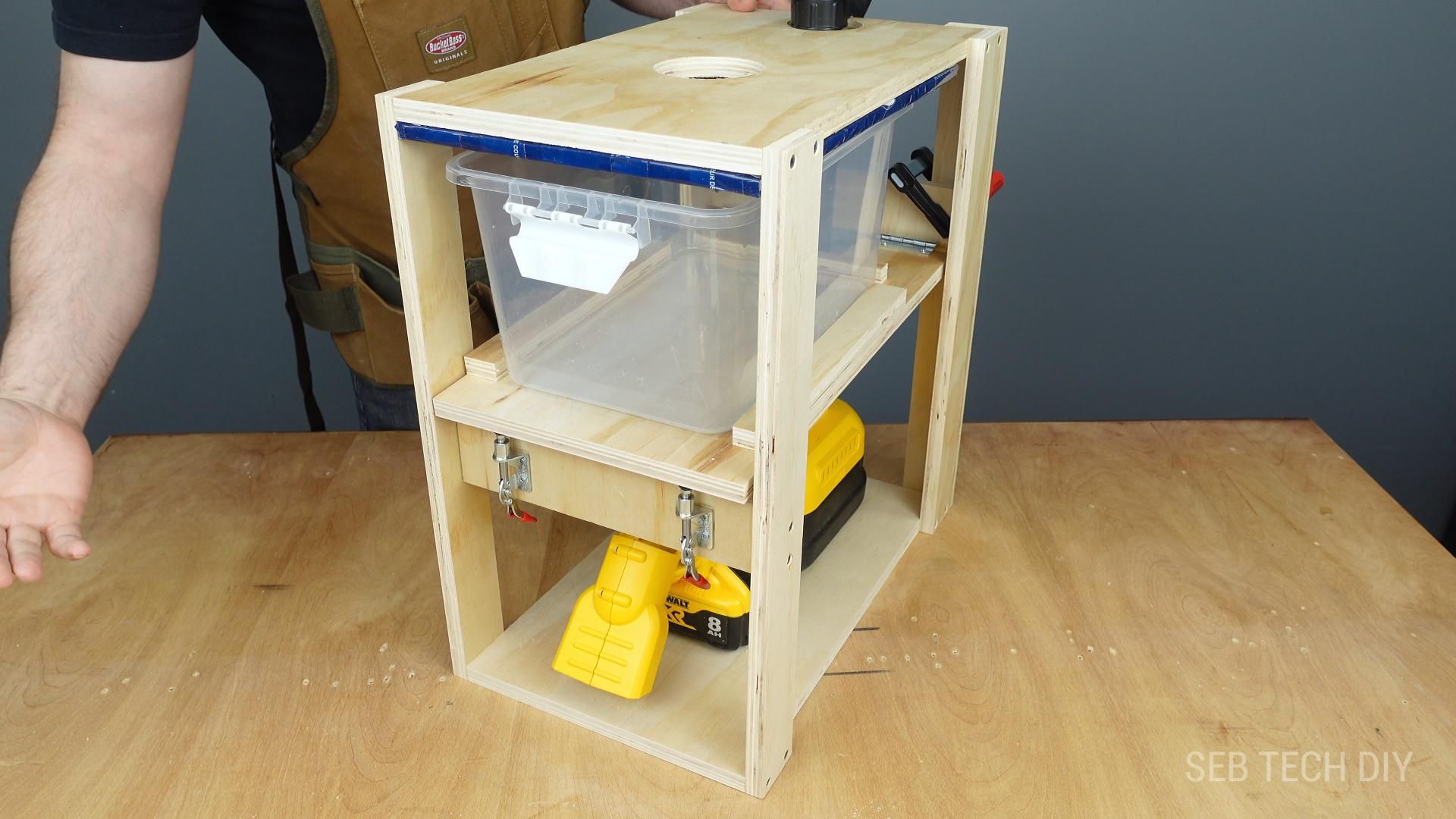 Cordless Dust Collector Cart : 19 Steps (with Pictures) - Instructables