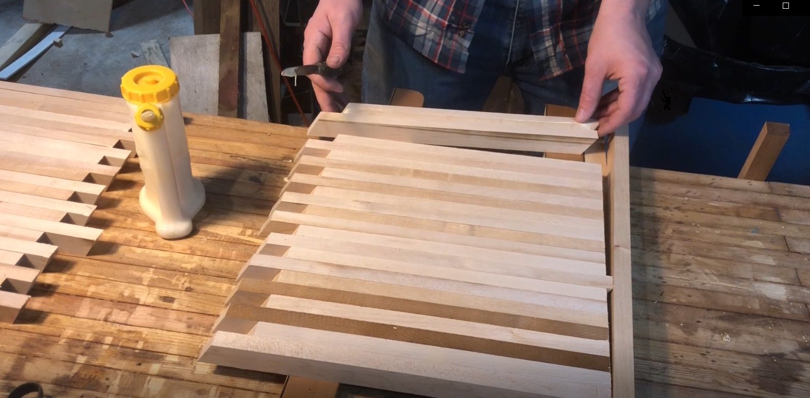Slat-Built Modern Coffee Table (w/ Additive Joinery) : 16 Steps (with ...