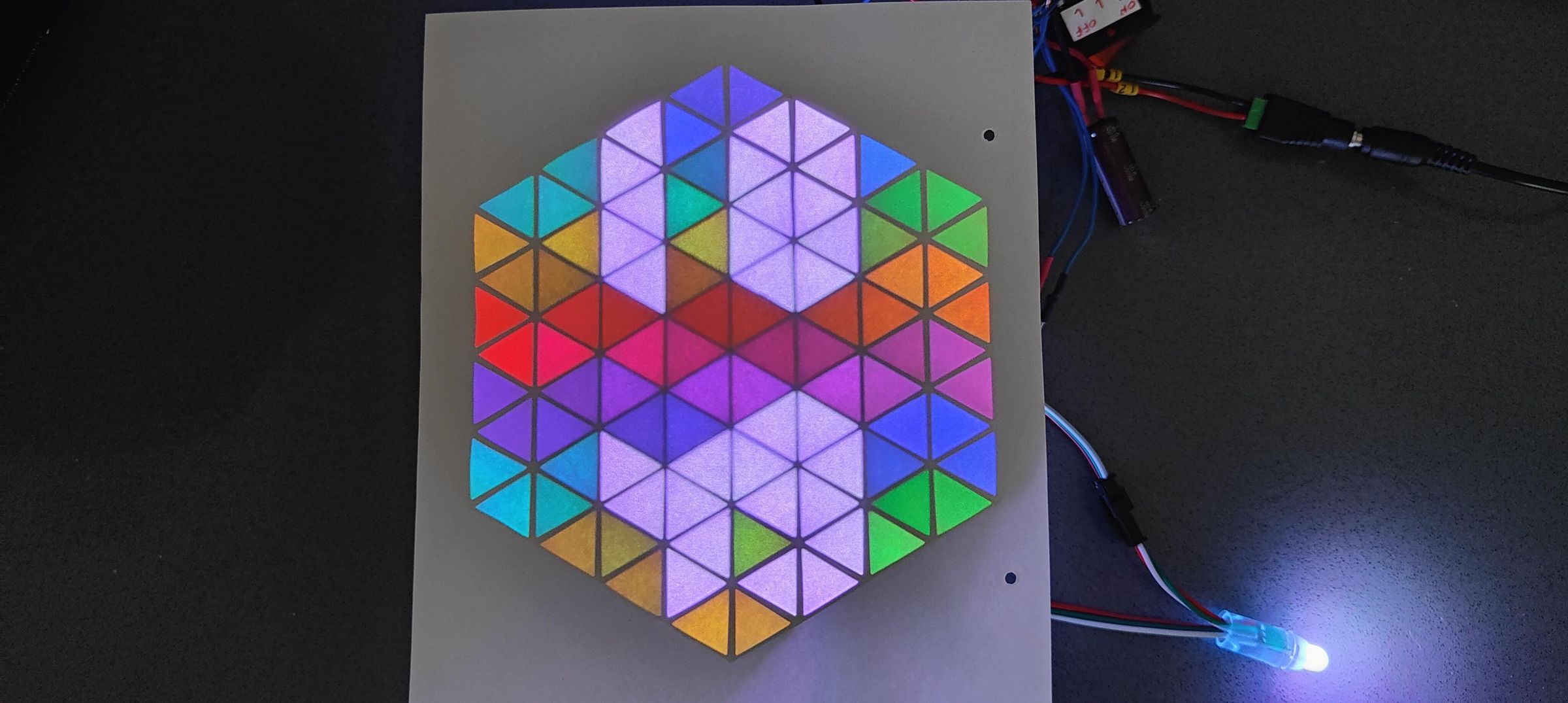 RGB HexMatrix | IOT Clock : 5 Steps (with Pictures) - Instructables