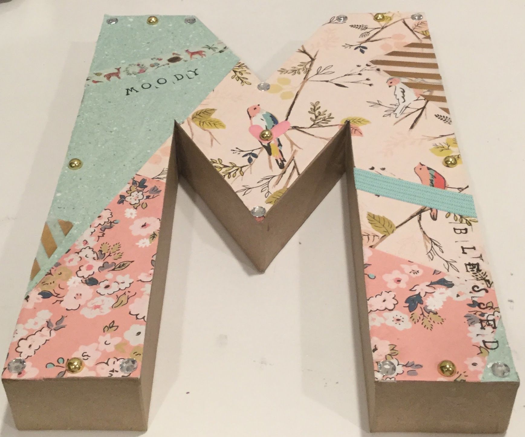 How to Create a Adorable Decorative Letter : 6 Steps (with Pictures ...