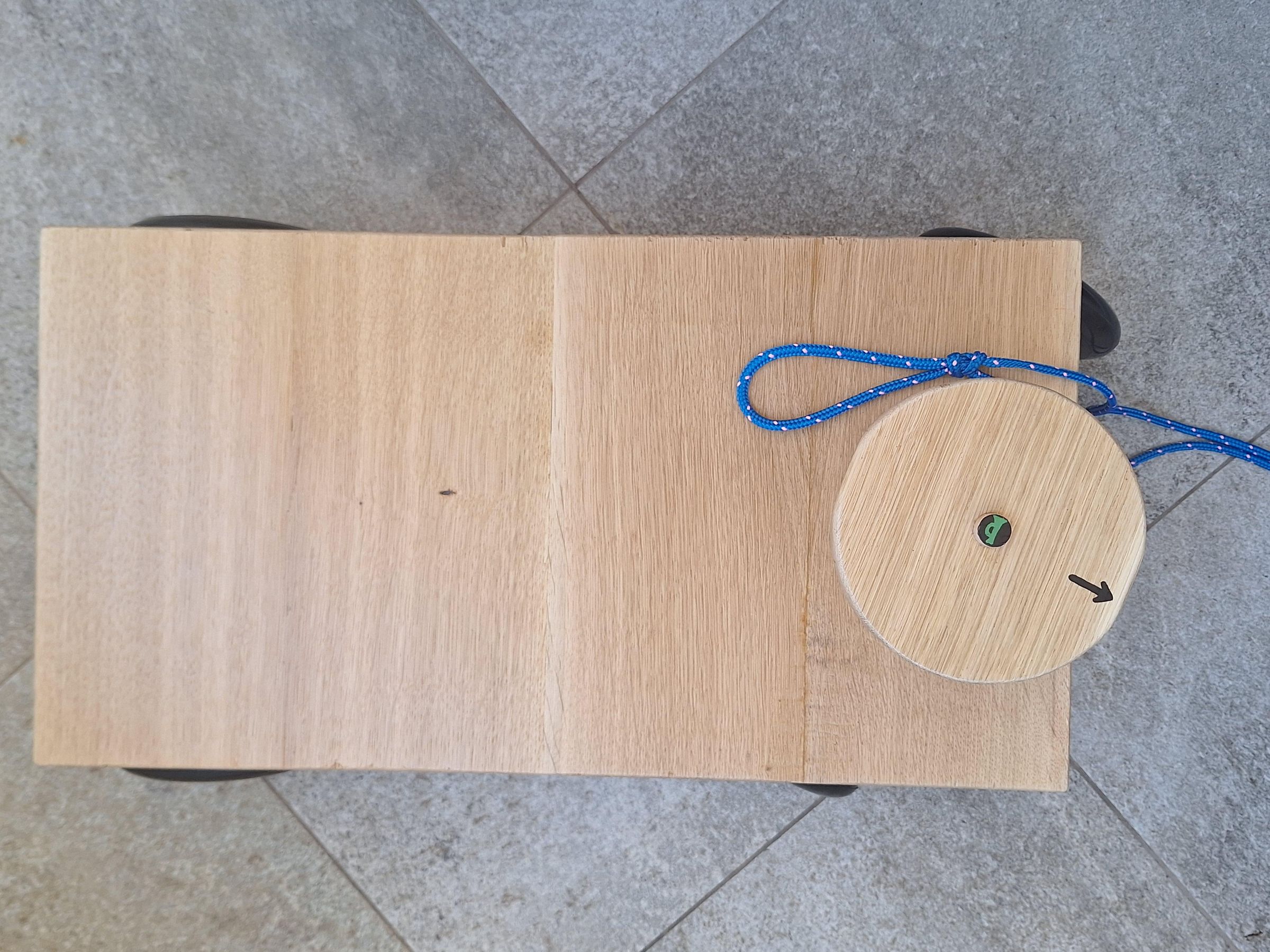 Oak/Beech Wooden Pulling Car for 2 Kids With Steering : 8 Steps (with ...
