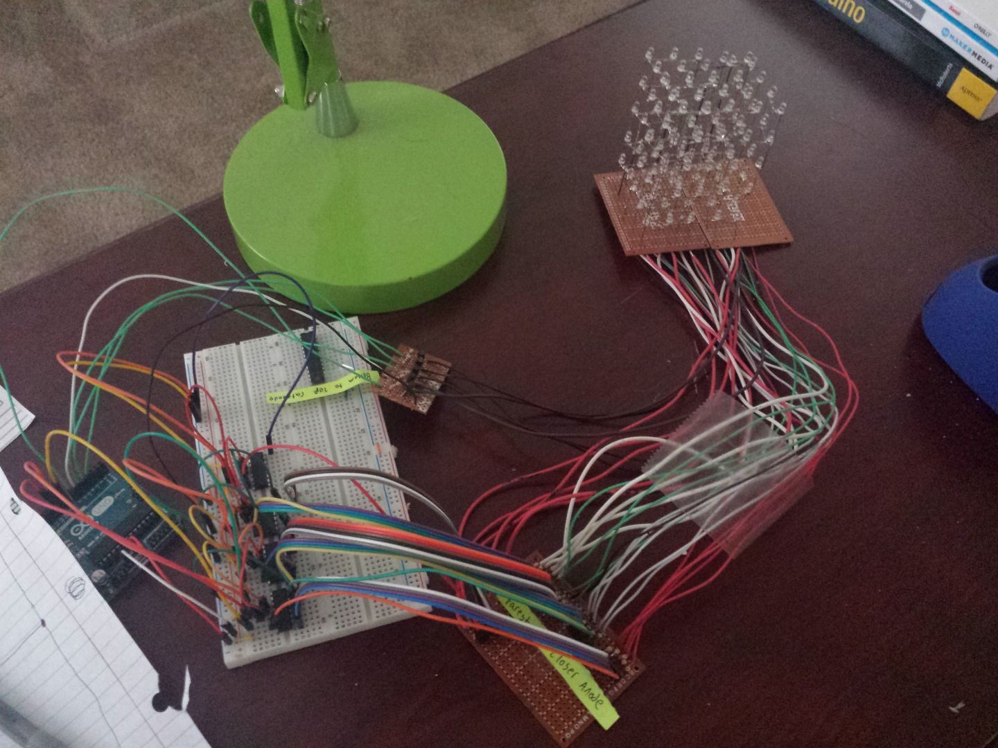 5 X 5 X 5 Leds Cube 74hc595 X 4 : 5 Steps - Instructables