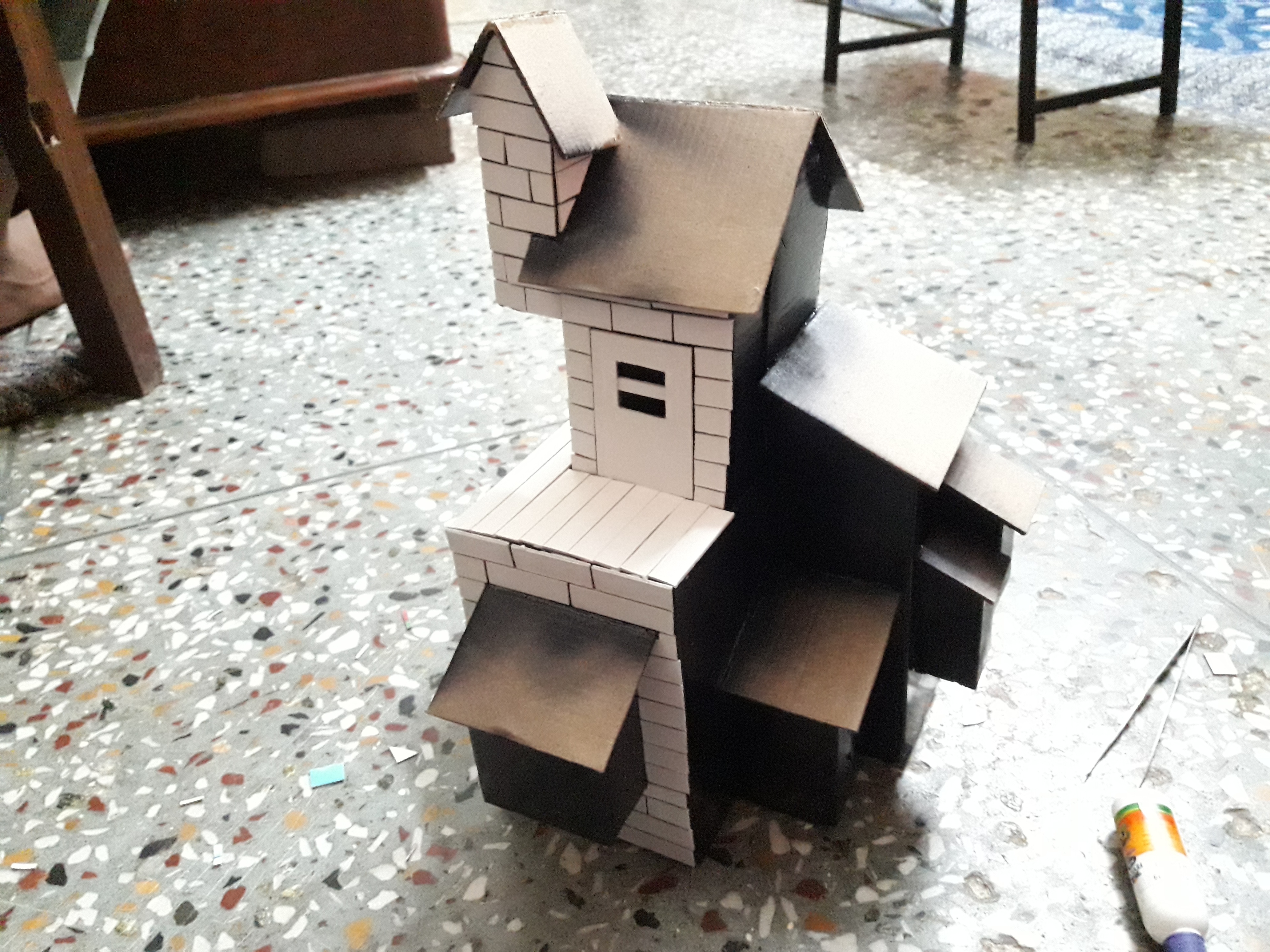 DIY Cardboard House : 8 Steps (with Pictures) - Instructables