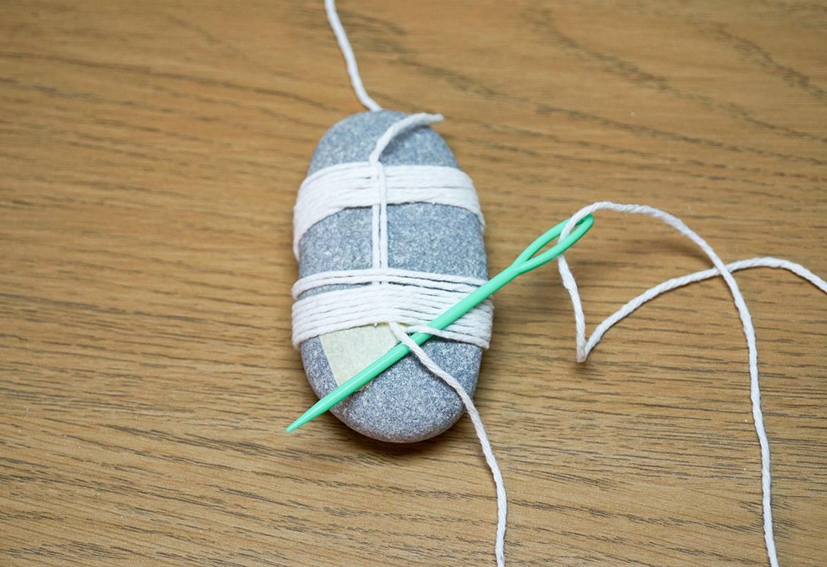 DIY Decorative Wrapped Stones | Japanese-Inspired Crafts : 15 Steps ...
