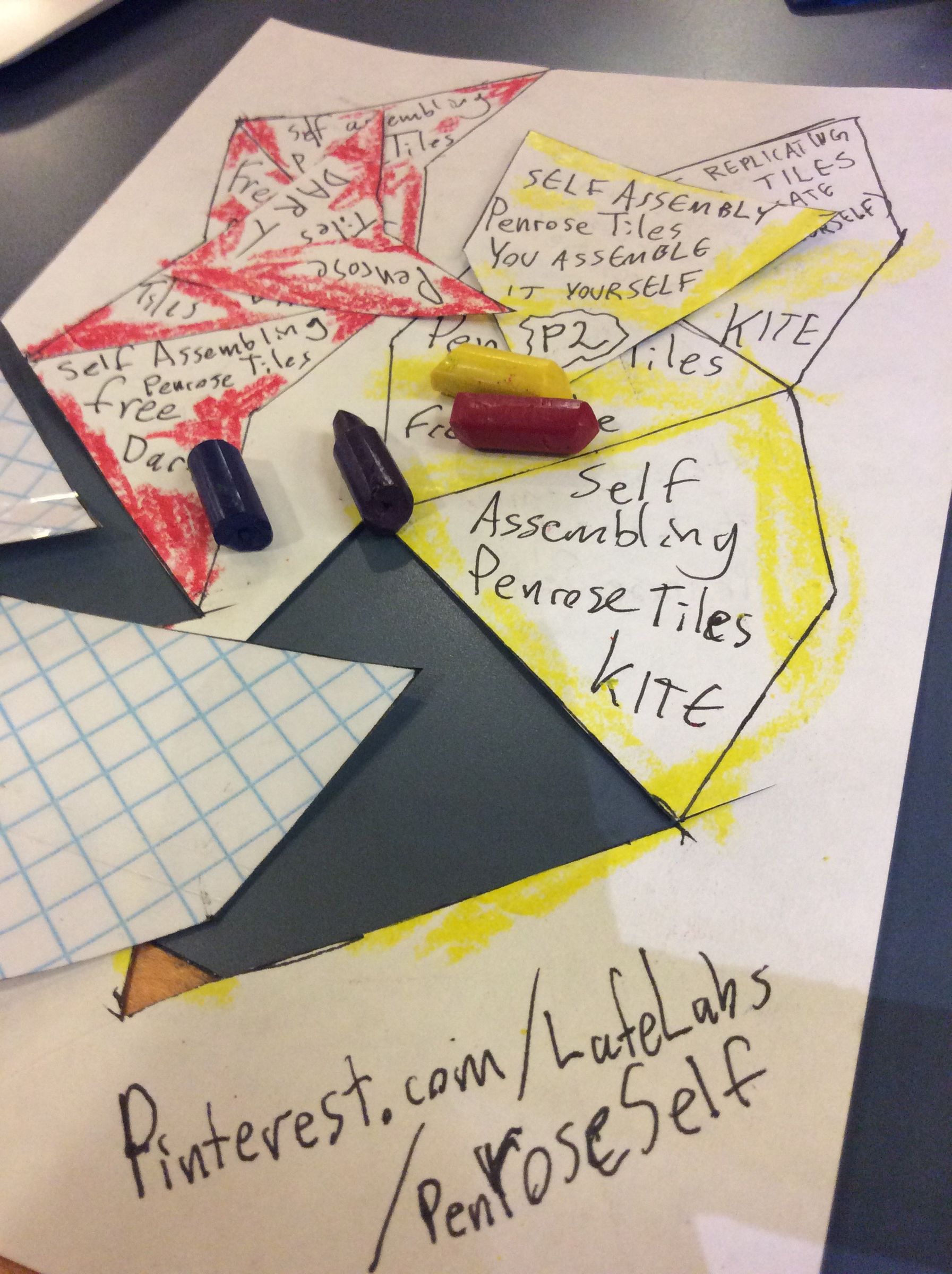 Self Replicating Penrose Tiles : 6 Steps (with Pictures) - Instructables