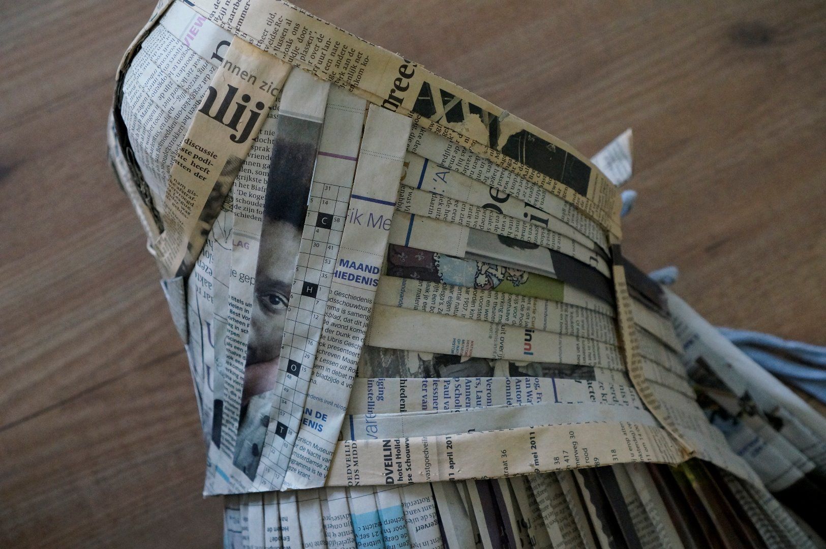 Newspaper Dress : 5 Steps (with Pictures) - Instructables