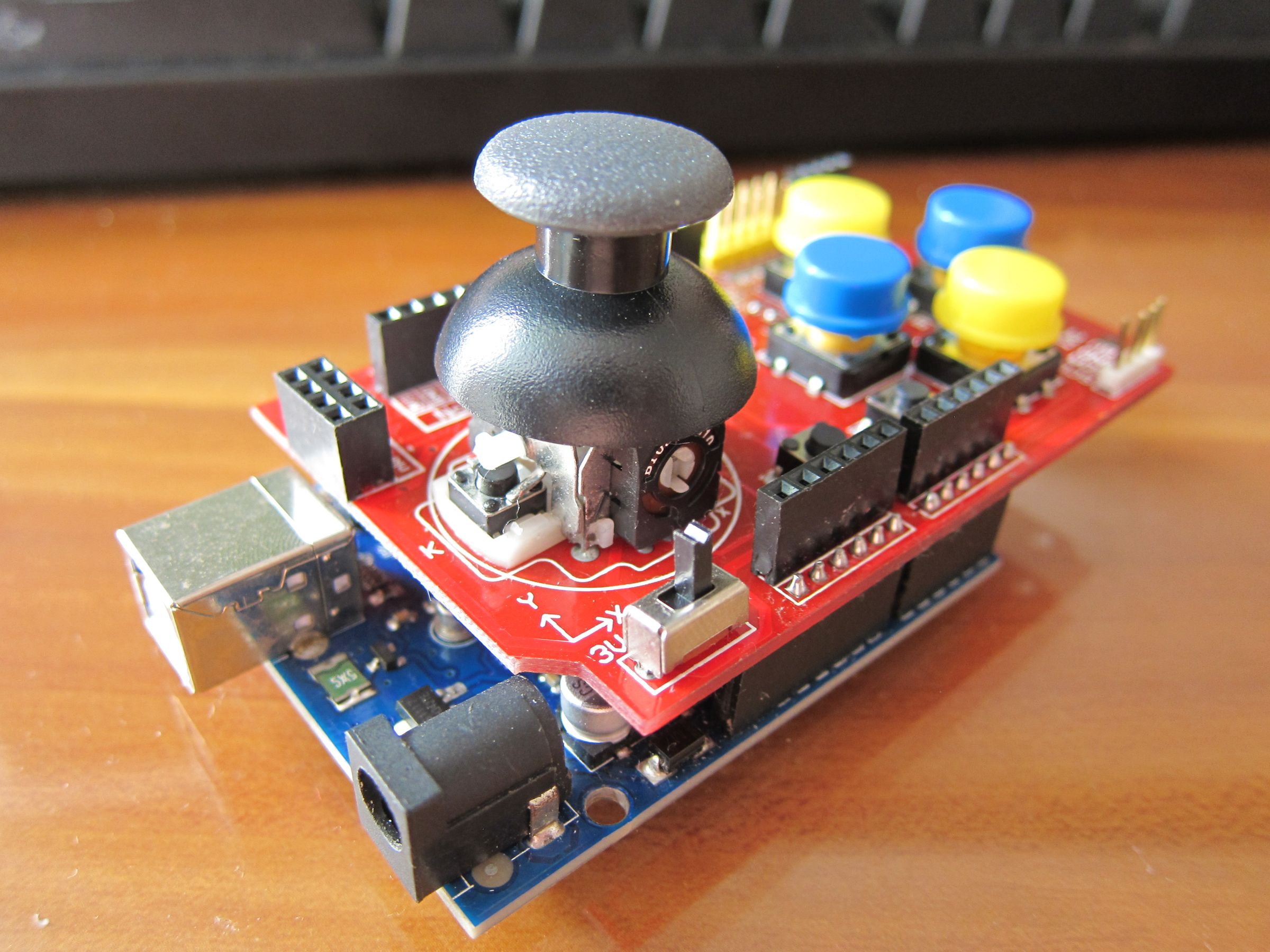 My Ninth Project: Robot Arm With Joystick Shield : 6 Steps (with ...