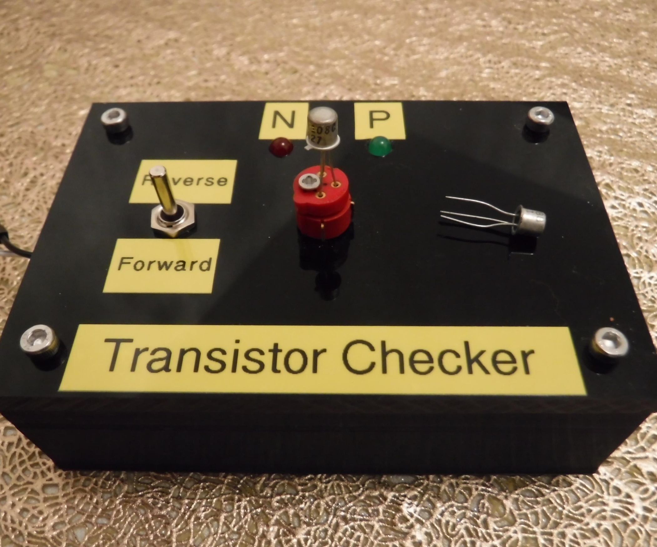Simple Transistor Checker : 5 Steps (with Pictures) - Instructables