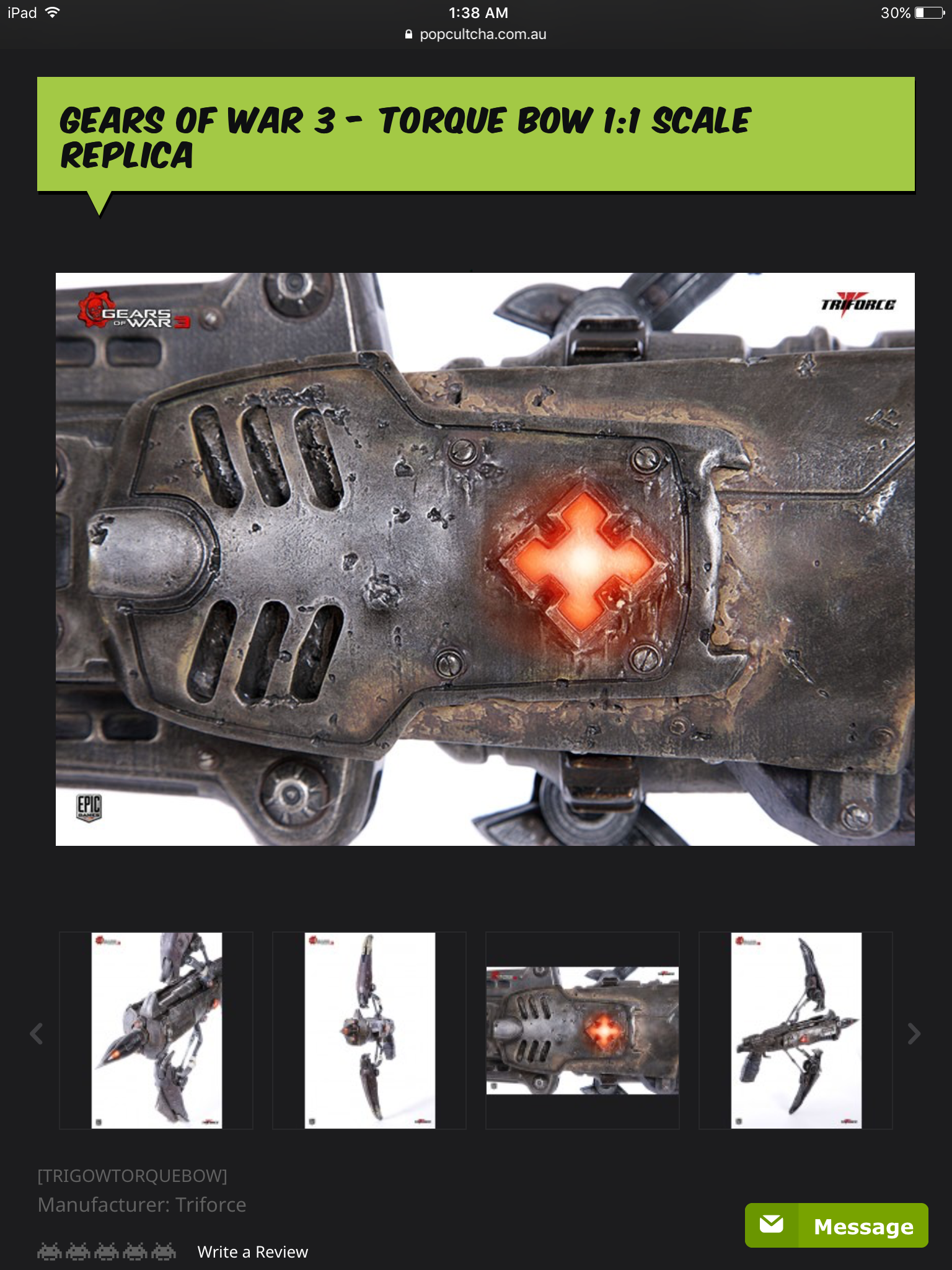 How to Make a Gears of War: "Torque Bow" Prop Gun : 15 Steps (with ...