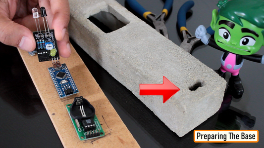 Arduino Based Concrete Clock With Touchless Night Lamp 11 Steps With