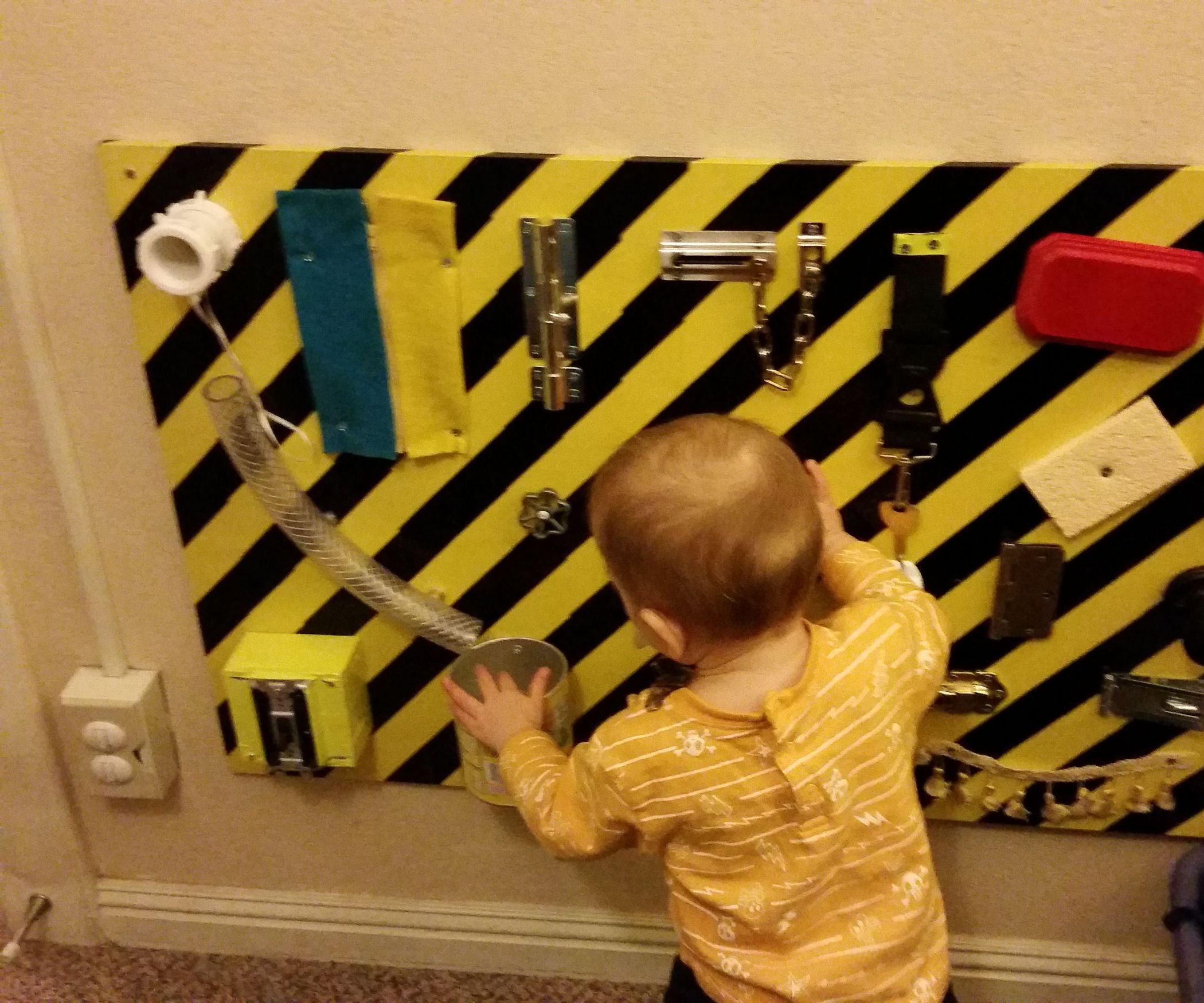 Busy Board for Toddlers : 3 Steps (with Pictures) - Instructables