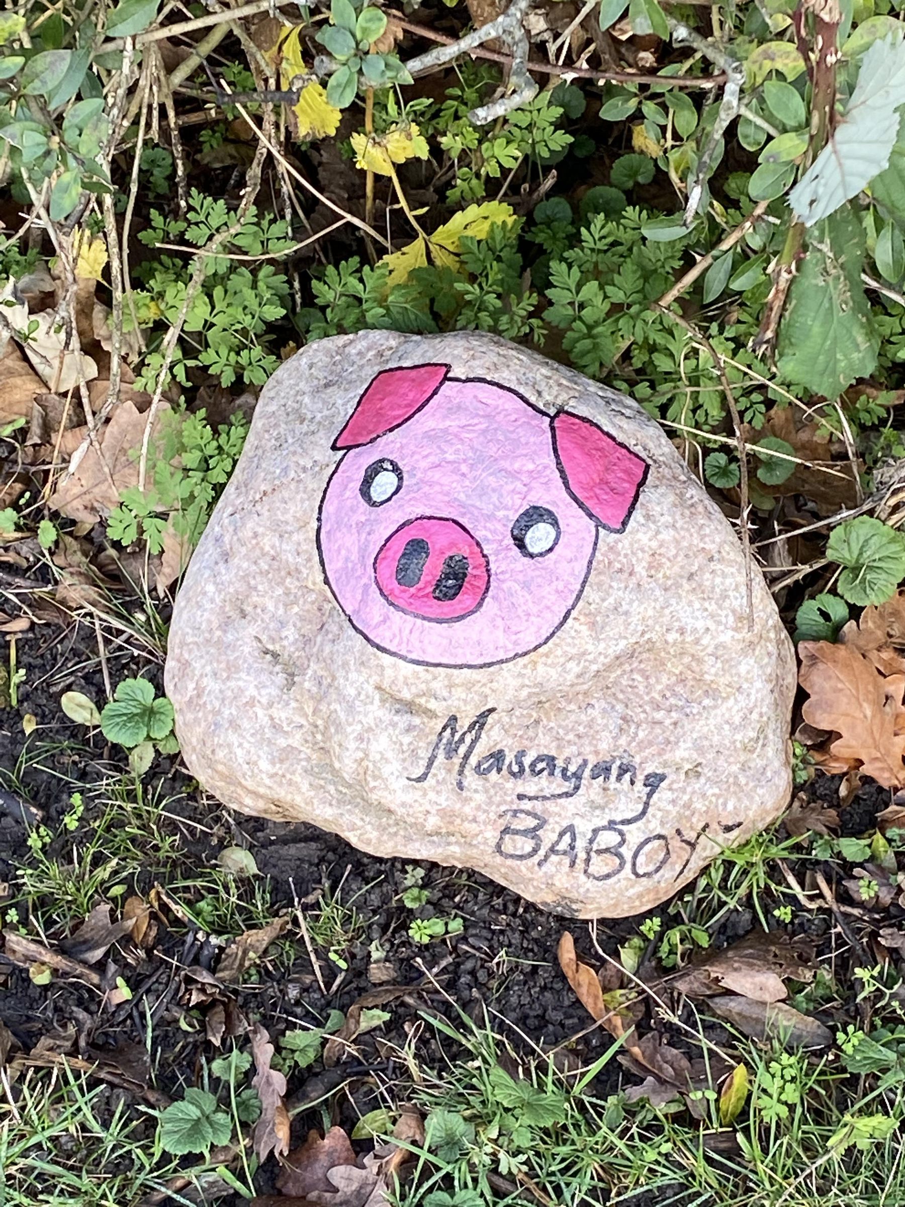 Pig Rock Painting : 3 Steps - Instructables