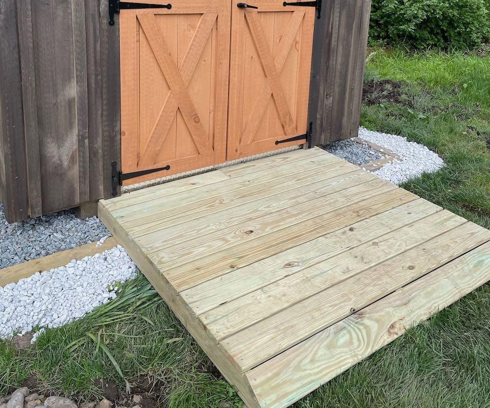 Ramp for Outdoor Shed : 4 Steps (with Pictures) - Instructables