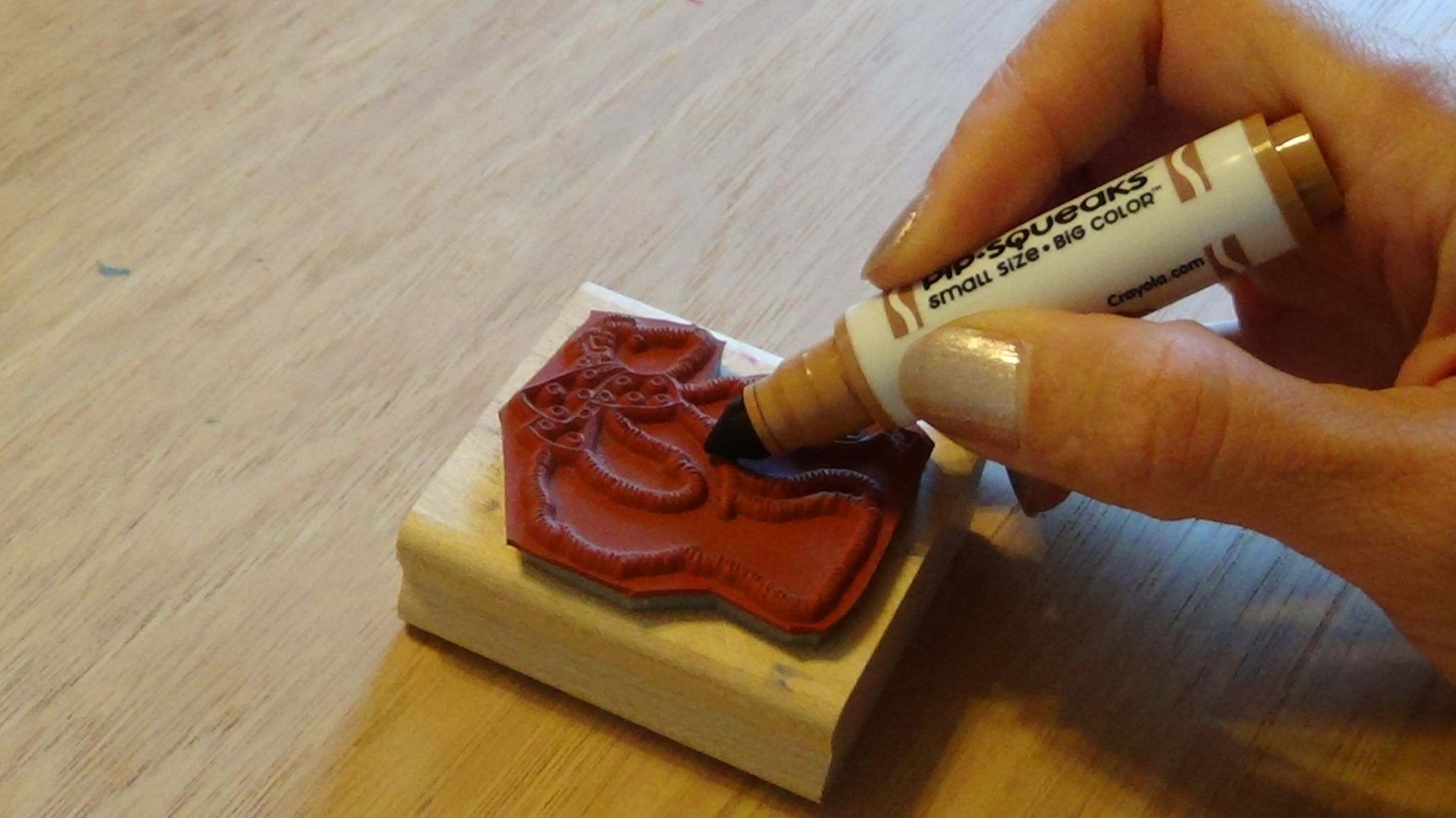 Pyrography: Using Rubber Stamps With Your Burnings : 10 Steps (with ...