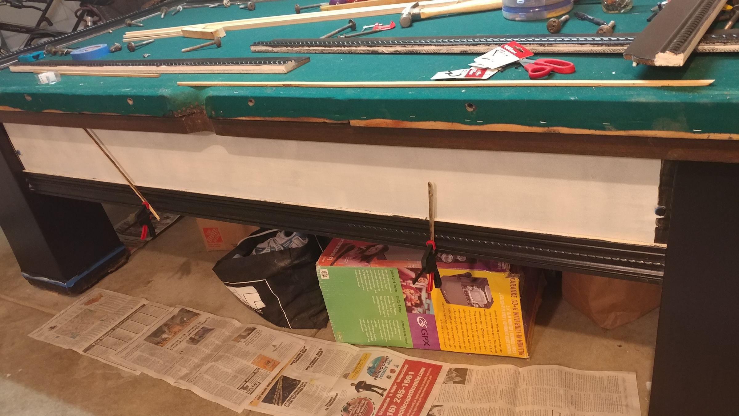 Refurbish Pool Table : 9 Steps - Instructables