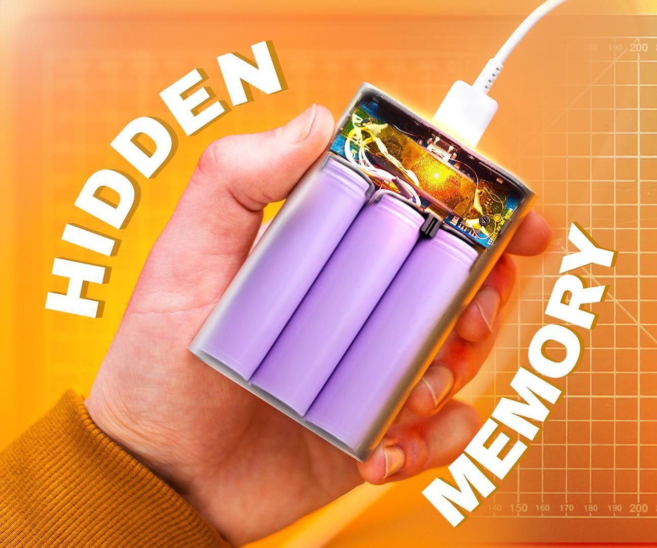 USB Flash Drive Hidden Inside the Power Bank : 7 Steps - Instructables