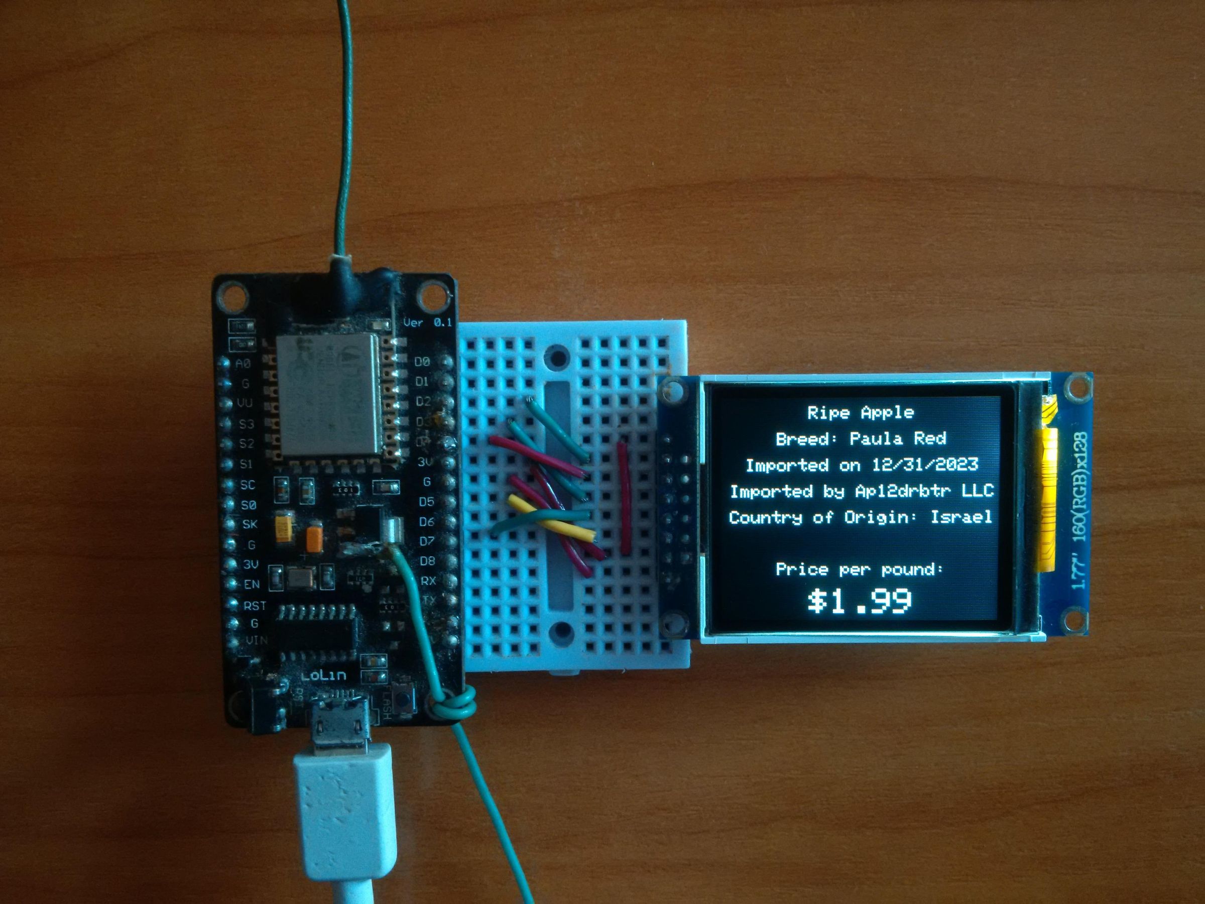 DIY IoT Electronic Shelf Label With Google Firebase : 14 Steps (with ...