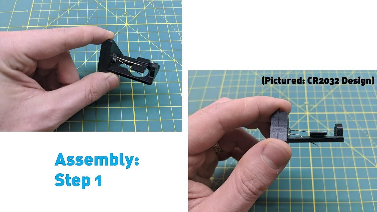 Flexlight: a Solder-free Coin Cell LED Flashlight : 3 Steps (with ...