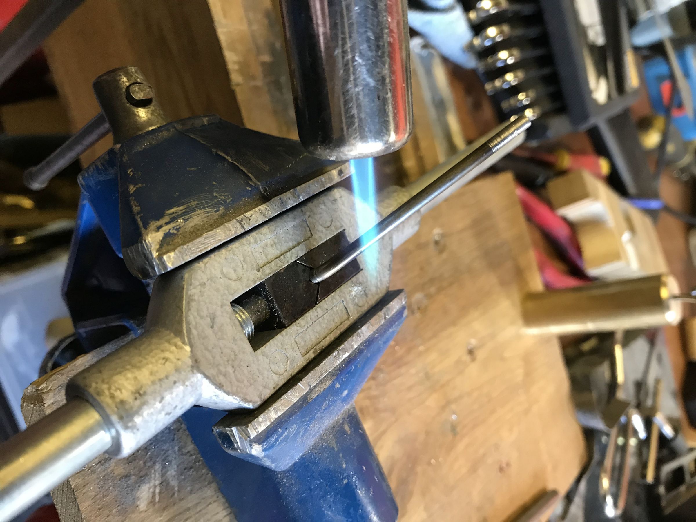 Making a Wall Hanging Brass Mechanical Alarm Clock in the Home Machine ...