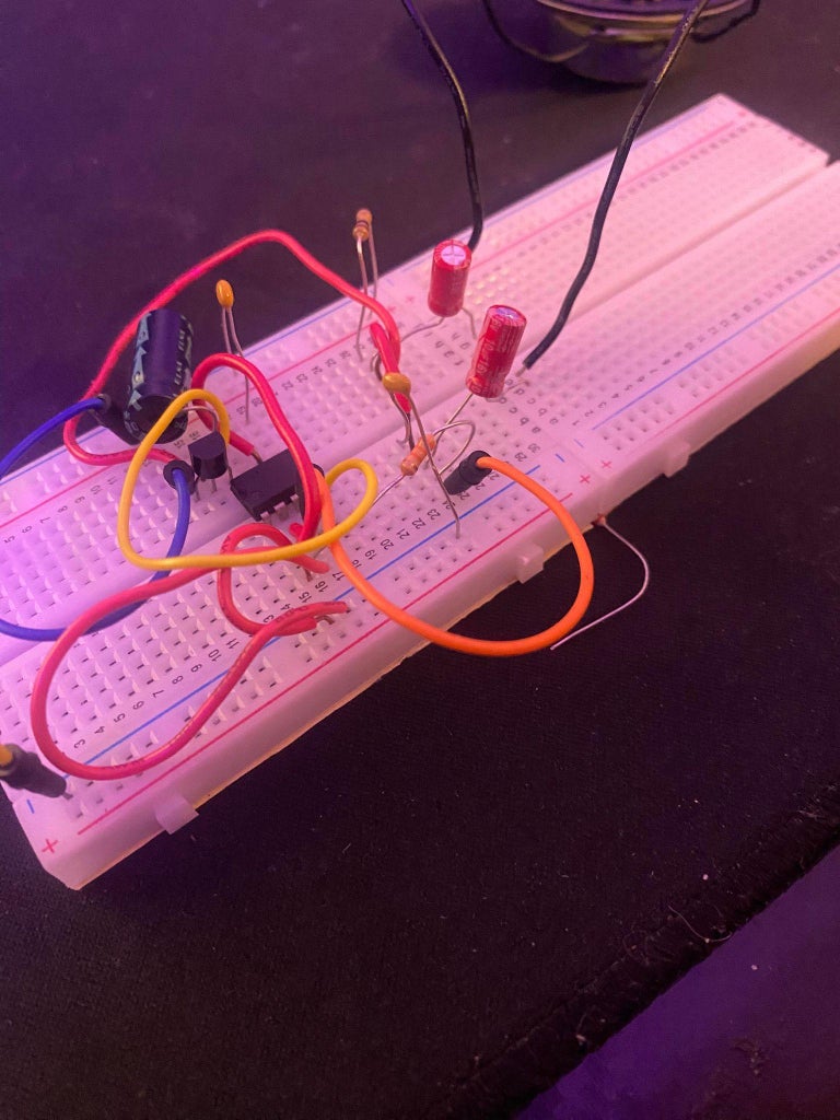 555 Timer Project Machine Gun Build Your Own Circuit Louis Huynh