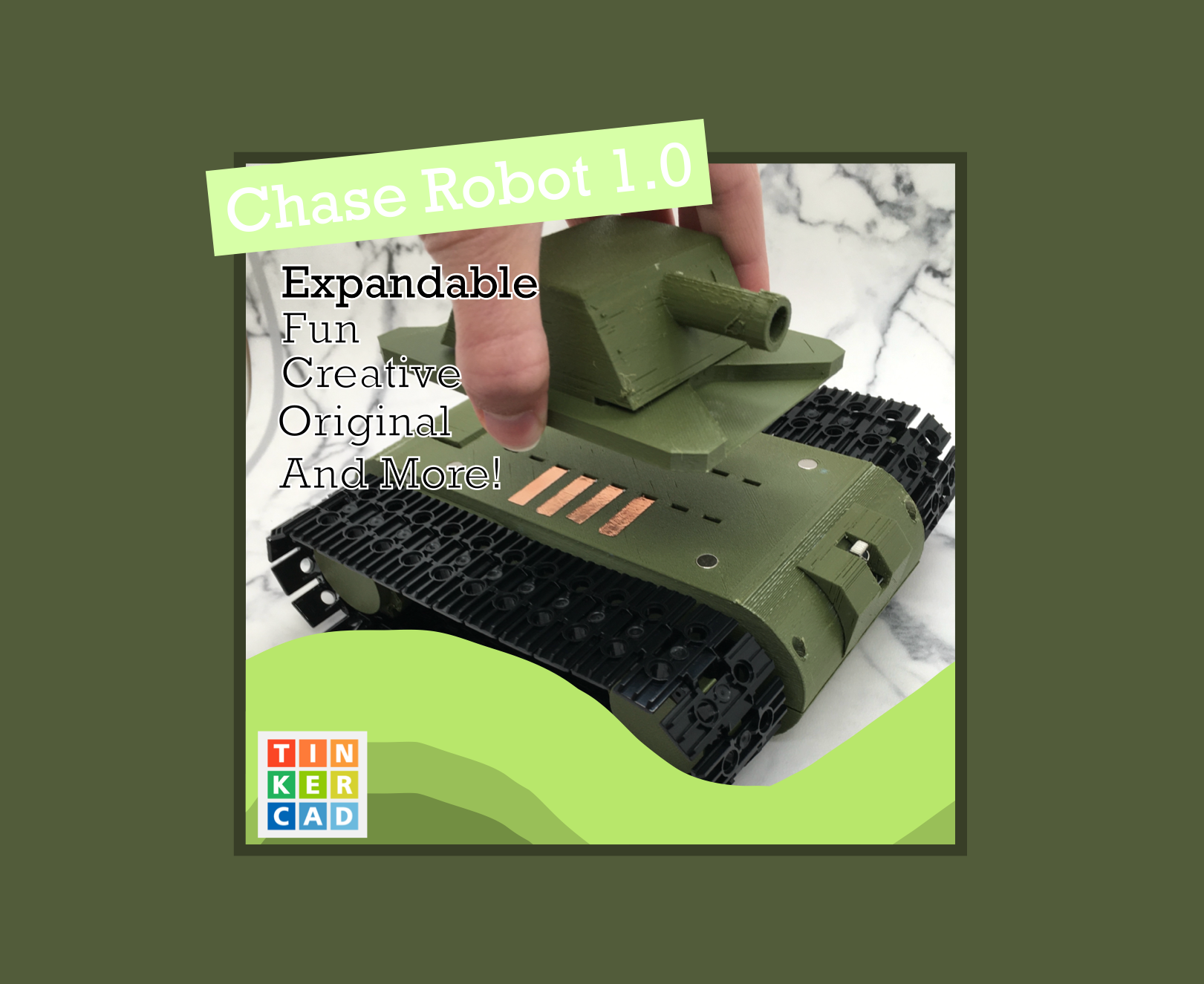 Chase the Expandable Robot 1.0 : 7 Steps (with Pictures) - Instructables