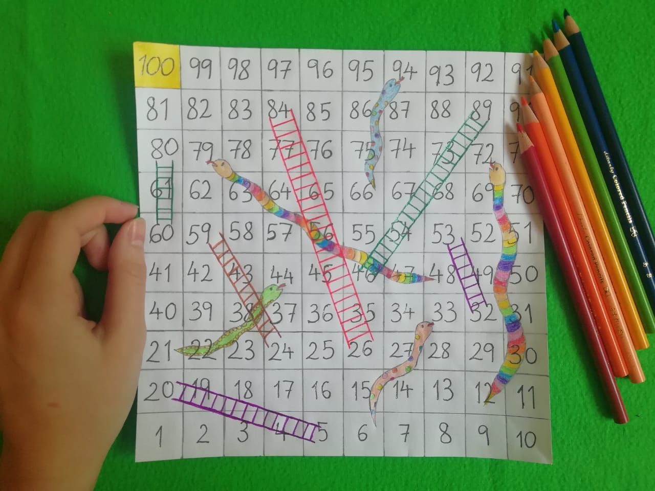 How to Make Your Own SNAKES & LADDERS Game : 6 Steps - Instructables