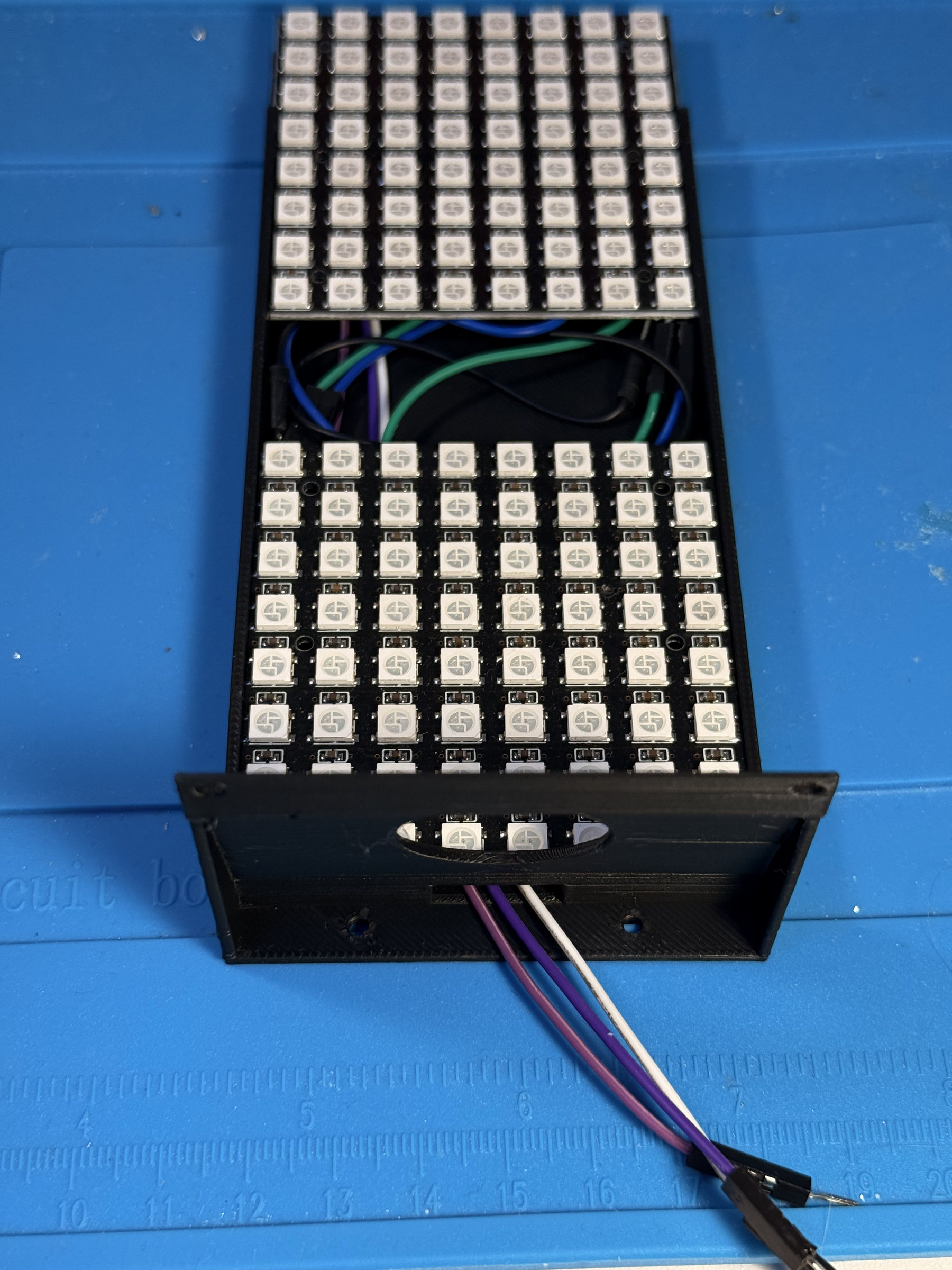 Rainbow LED Tetris: a Mini Tetris Arcade Powered by Arduino : 9 Steps ...