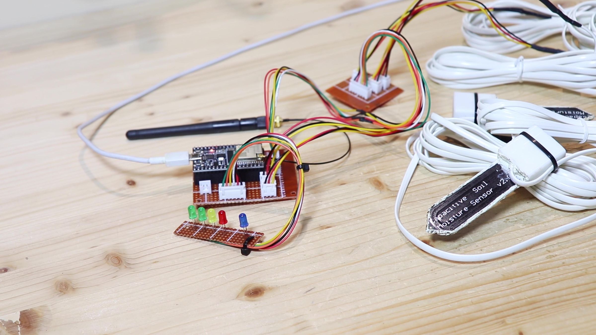 ESP32 Soil Moisture Sensors - DIY Automatic Watering System : 9 Steps ...