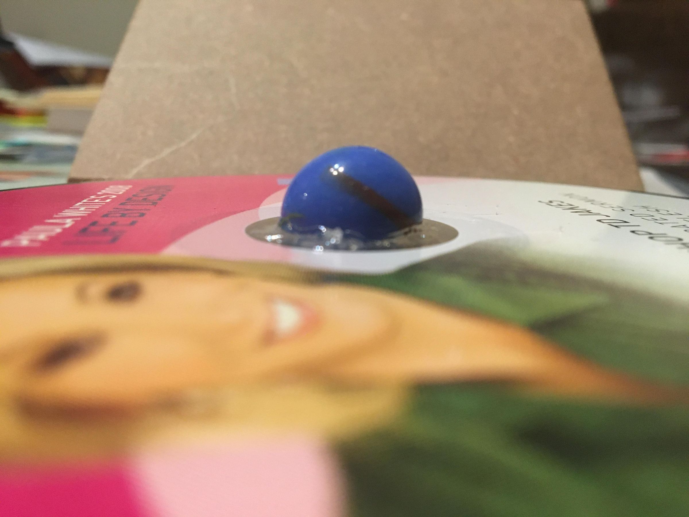 Simple 5 Minute Spin Top From a CD, a Marble or a Wood Button Plug and ...