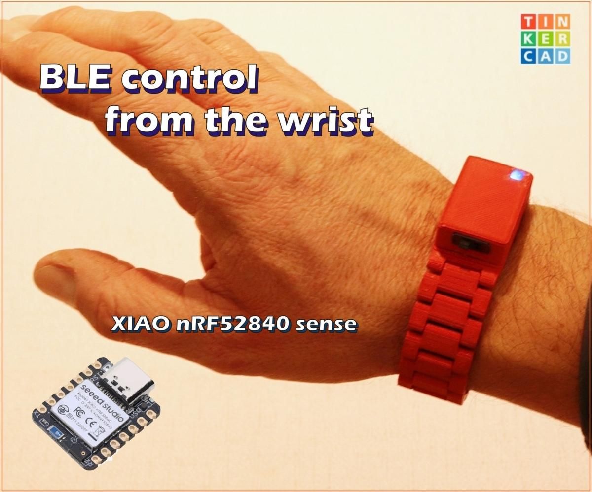 BLE Control From the Wrist : 5 Steps (with Pictures) - Instructables