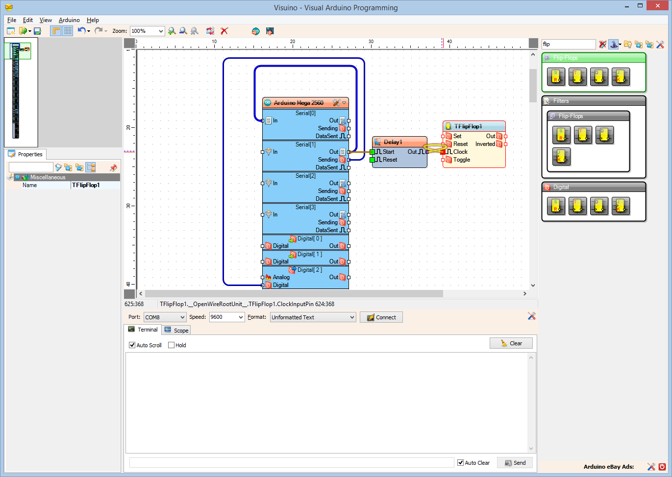 RS485 Serial Communication Between Arduino Mega and Arduino Nano With ...