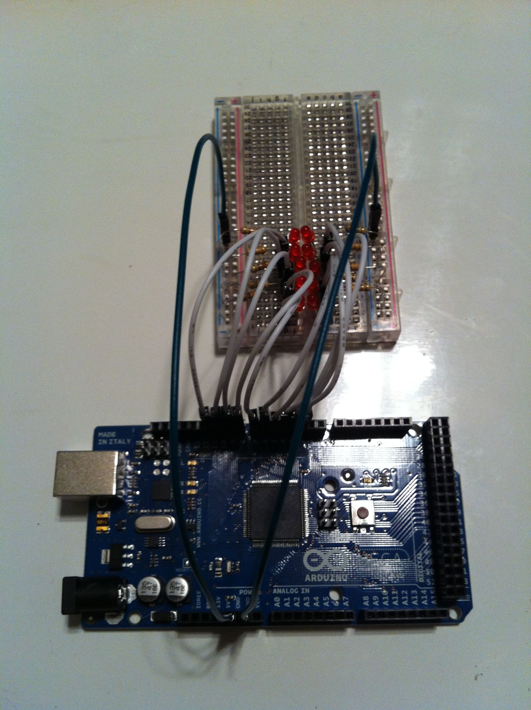 5x2 LED Matrix With Arduino - Instructables