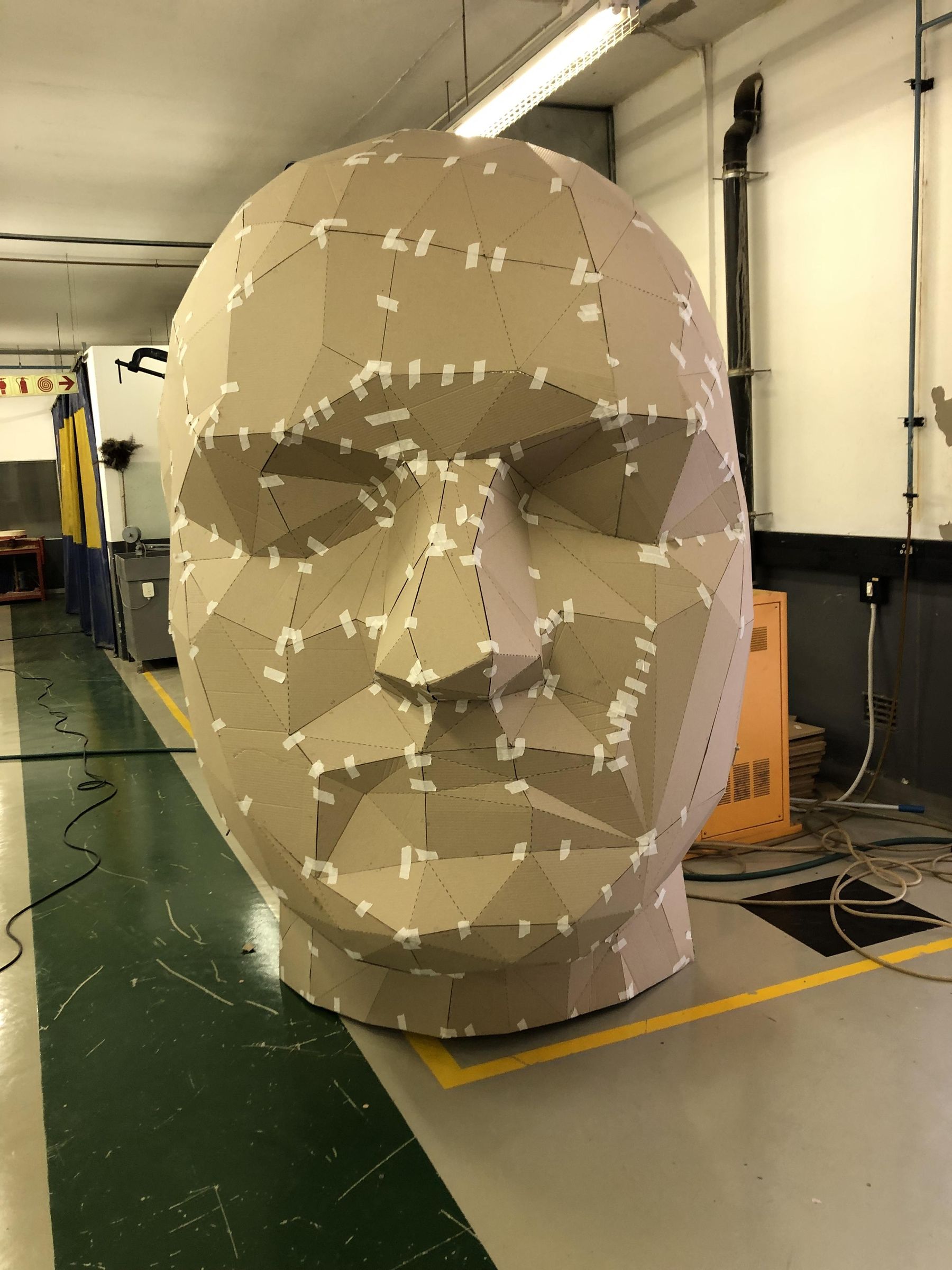 Big Head Sculpture: Projection Mapping Art Project : 13 Steps (with ...