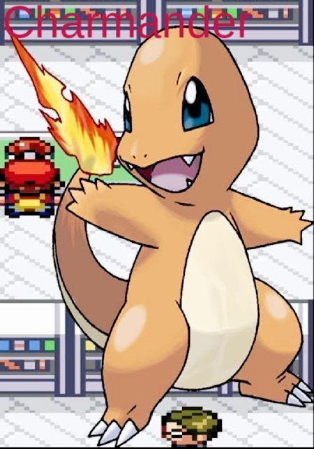 Charmander Pokemon Red